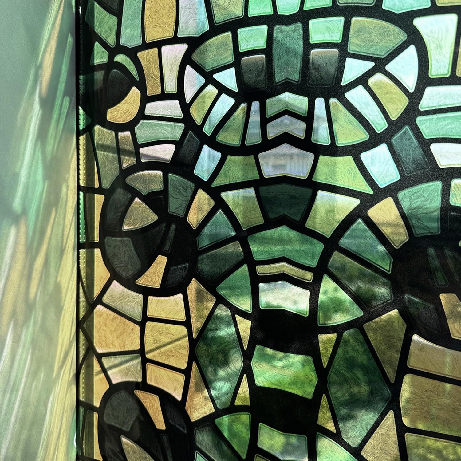 Green Stained Glass Texture Stained Glass Seamless Textures 1