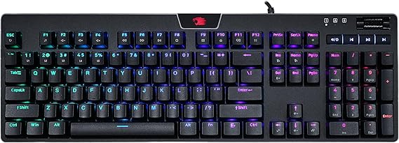 Amazon.com: iBUYPOWER MEK 4 Mechanical Gaming Keyboard - RGB LED Wired ...