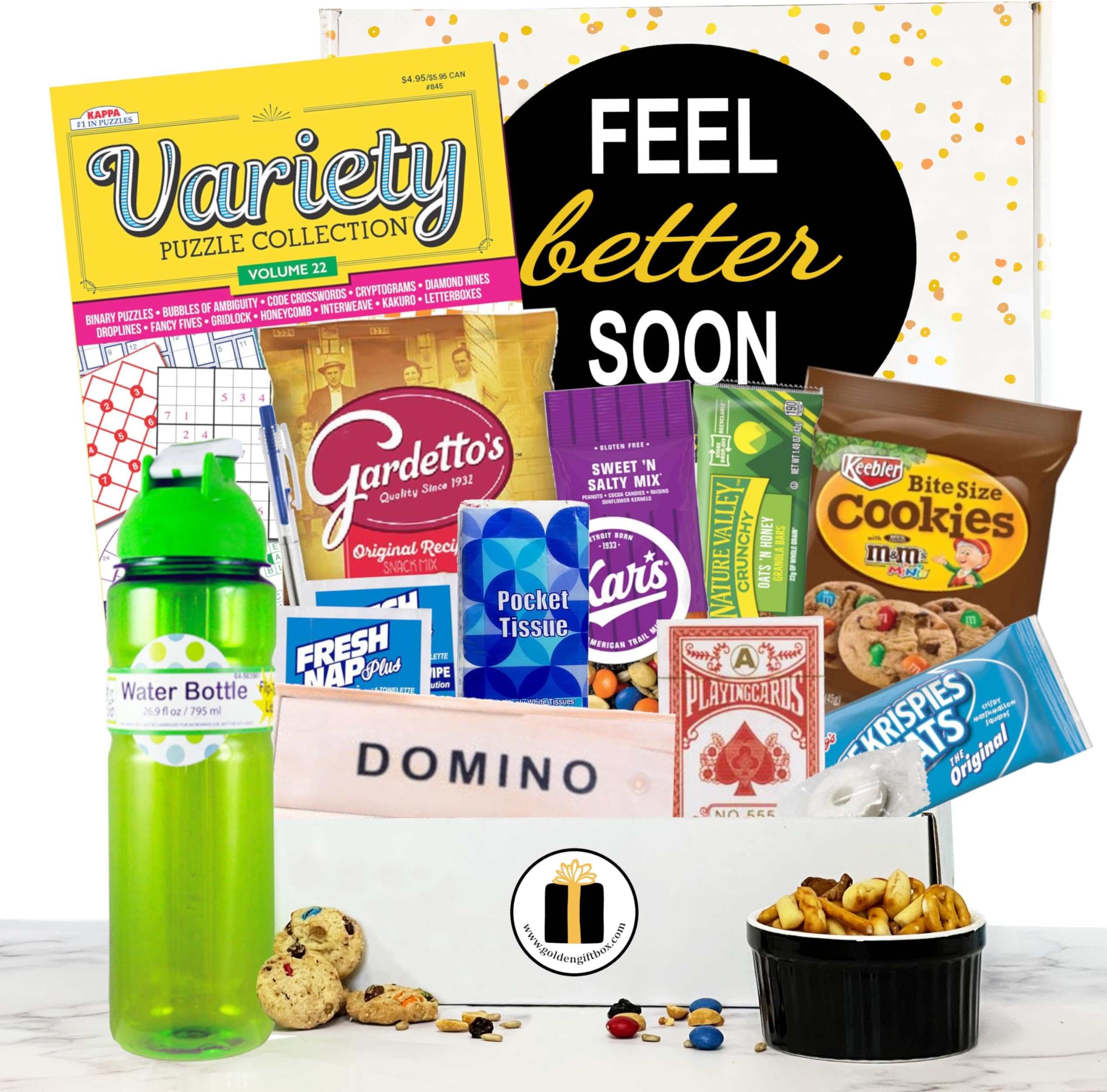 Amazon.com: Feel Better Care Package and Get WEll Soon Gift Basket with ...