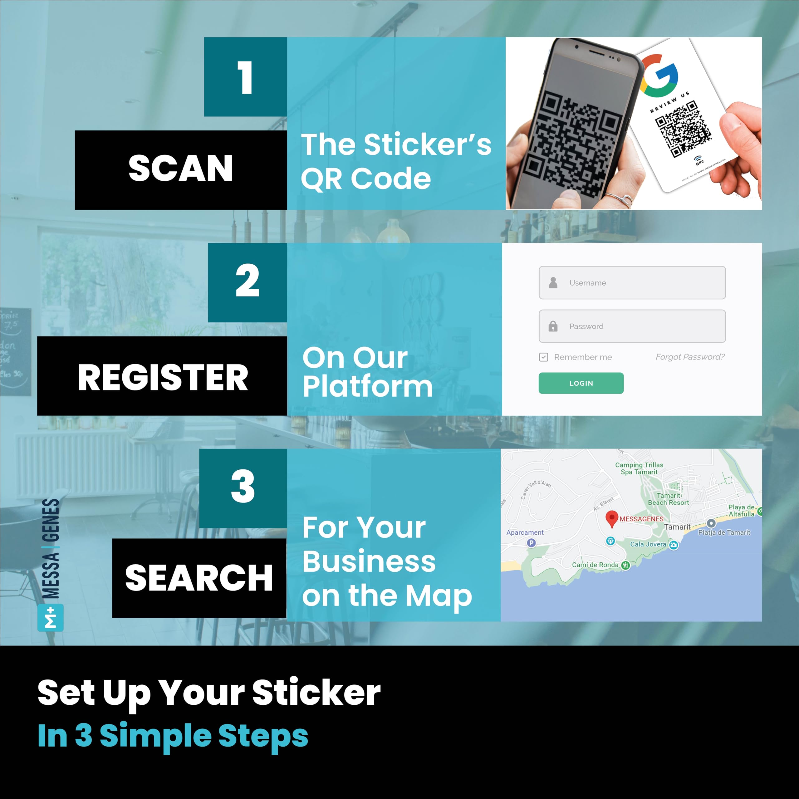 Reusable Review Tap Card for Google Reviews – 5-Cards Pack – QR & Tap ...