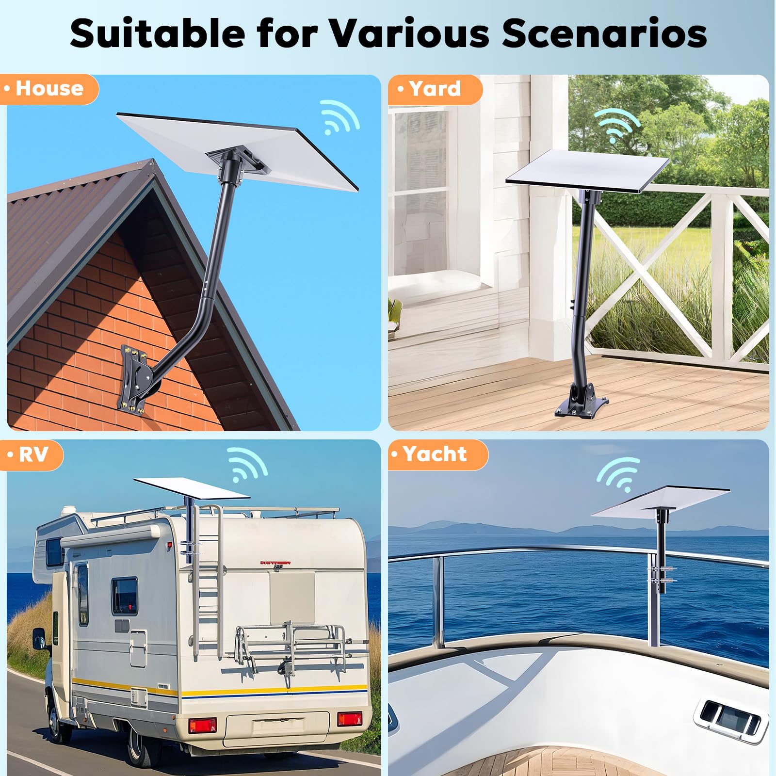 ing Kit Starlink Wall Ount, Adjustable Starlink Long Roof Philippines ...