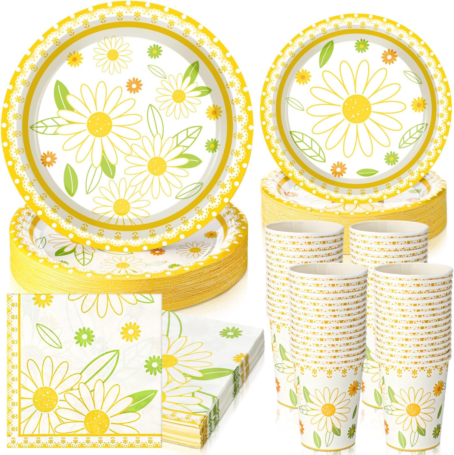 Amazon.com | Hosted Party Pack Dinnerware Set - 97ct. Plates, Cups ...