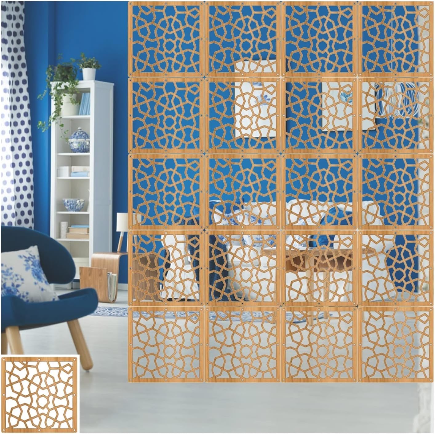 ZXHKZDX Divisorio Appeso per La Stanza, Decorazione Fai da Te per ...