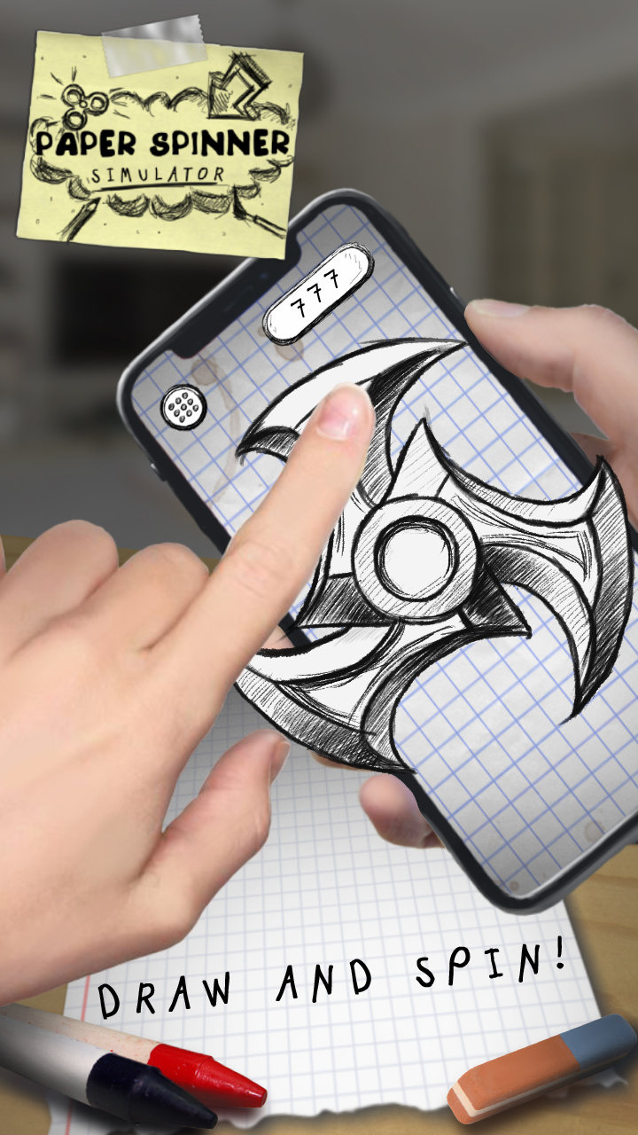 Paper Spinner Simulator - App on Amazon Appstore