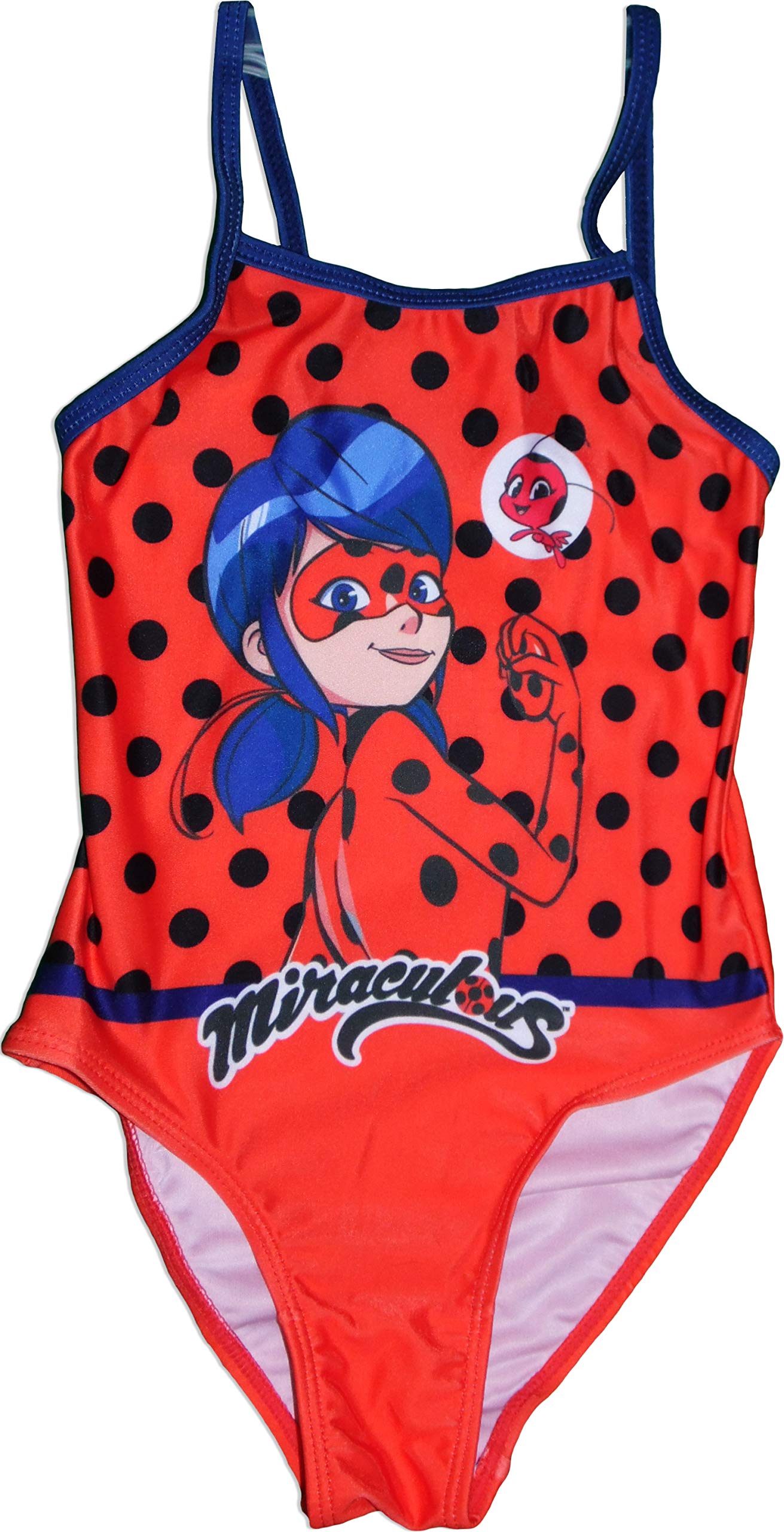 Miraculous Ladybug Girls Swimming Costume 4 5 Years Red | Desertcart INDIA