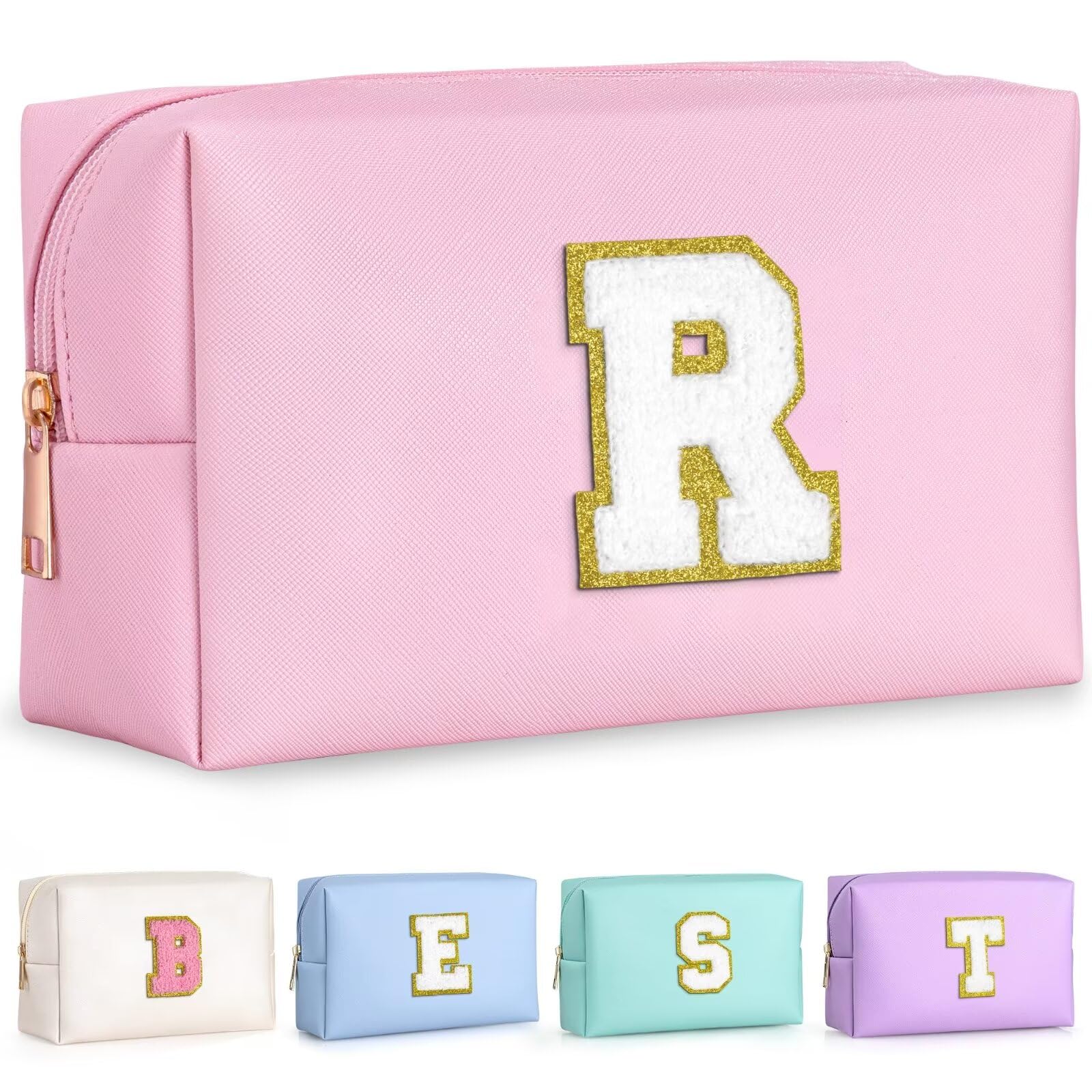 Amazon.com: TOPEAST Cosmetic Travel Bags for Women, Preppy Small Makeup ...