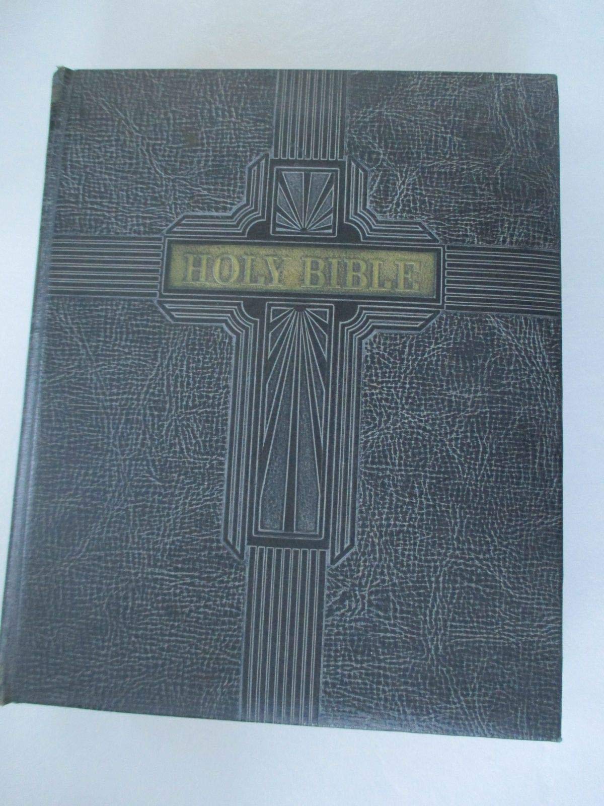 Holy Bible Large Family BIBLE KJV Southwestern Company Off-White ...