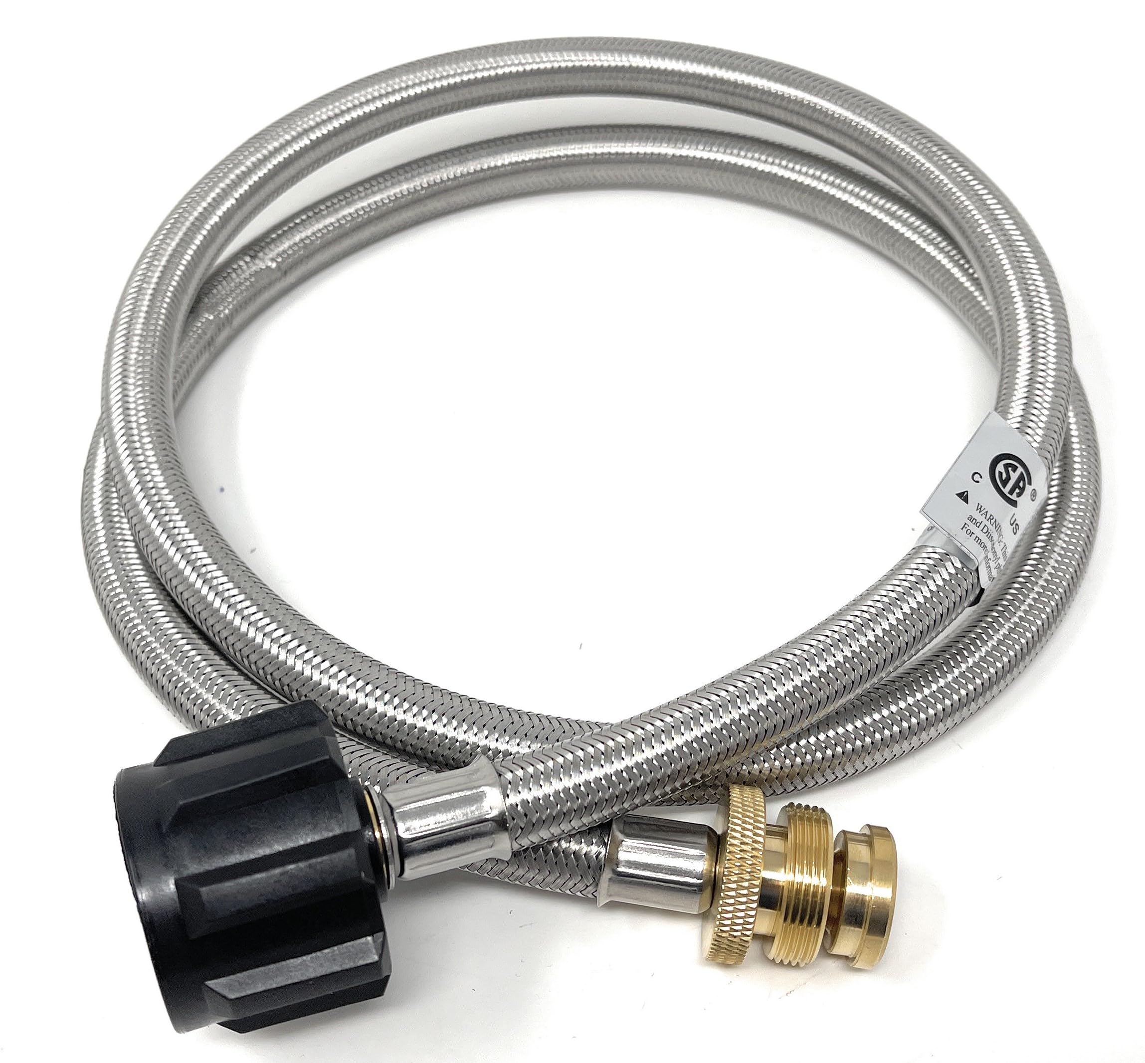 Amazon.com: Hose Adapter Assembly 1lb to 20lb Propane Tank Converter ...