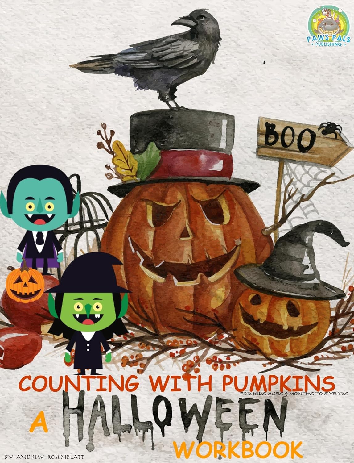 Children's Book: Counting with Pumpkins (INTERACTIVE SPECIAL HALLOWEEN ...
