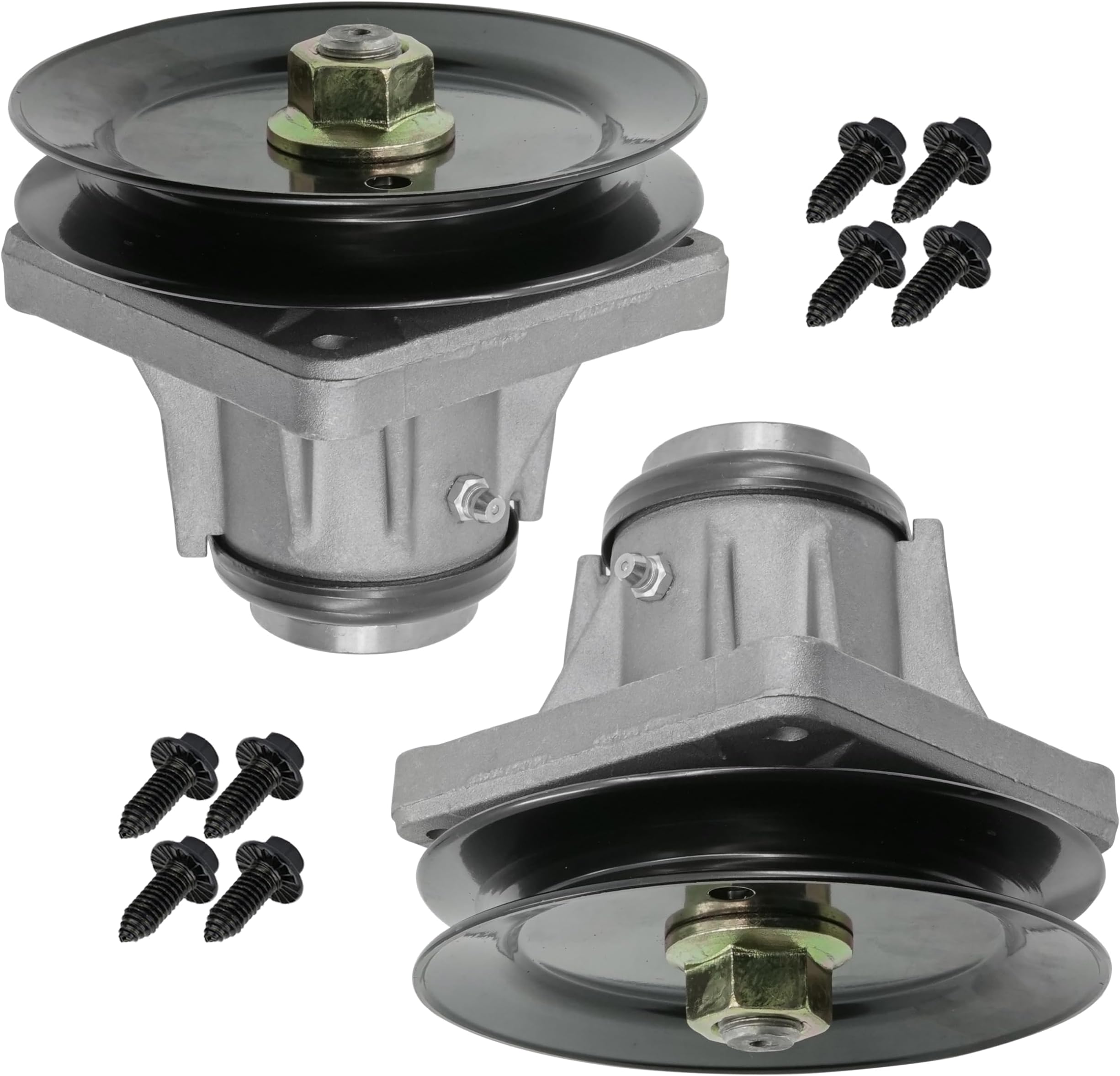 Amazon.com : Caltric 3 x Spindle Assembly with Pulley Compatible with ...