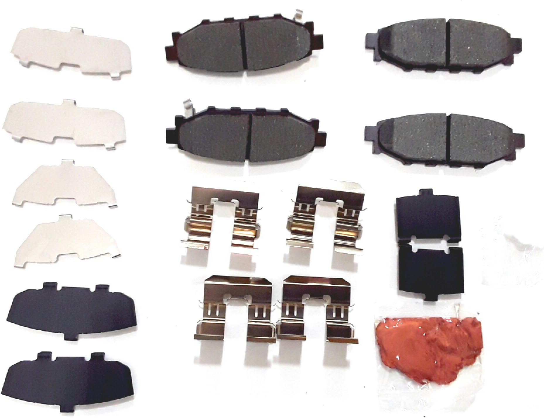 Amazon.com: Subaru Genuine Subaru Rear Disc Brakes Pad Set Kit ...