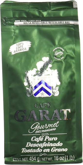 Garat Garat Descafeinado Entero 454Gr, Café, 454 gramos, 471 grams, 454 ...