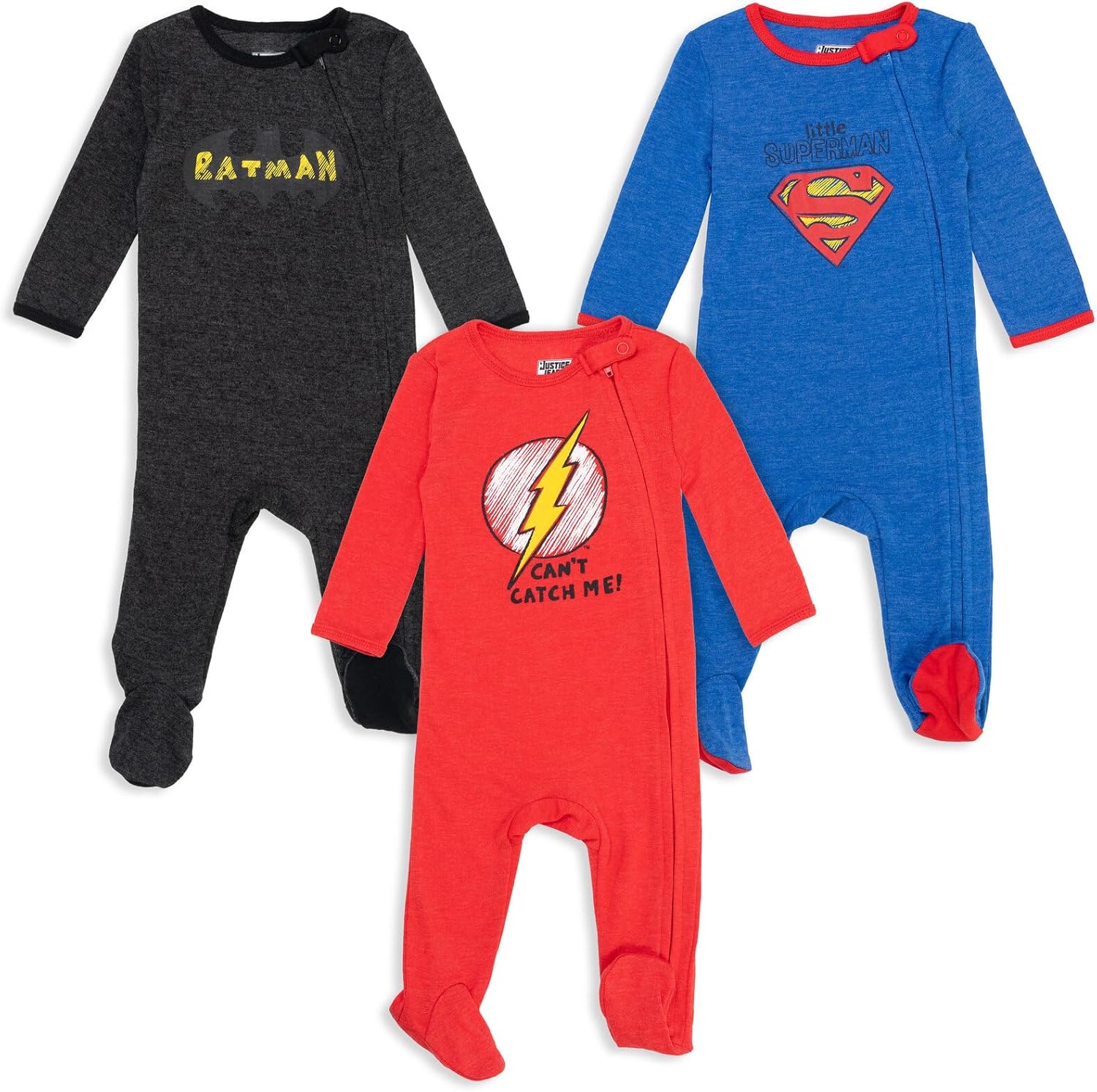 Amazon.com: DC Comics Justice League Batman Superman The Flash Infant ...