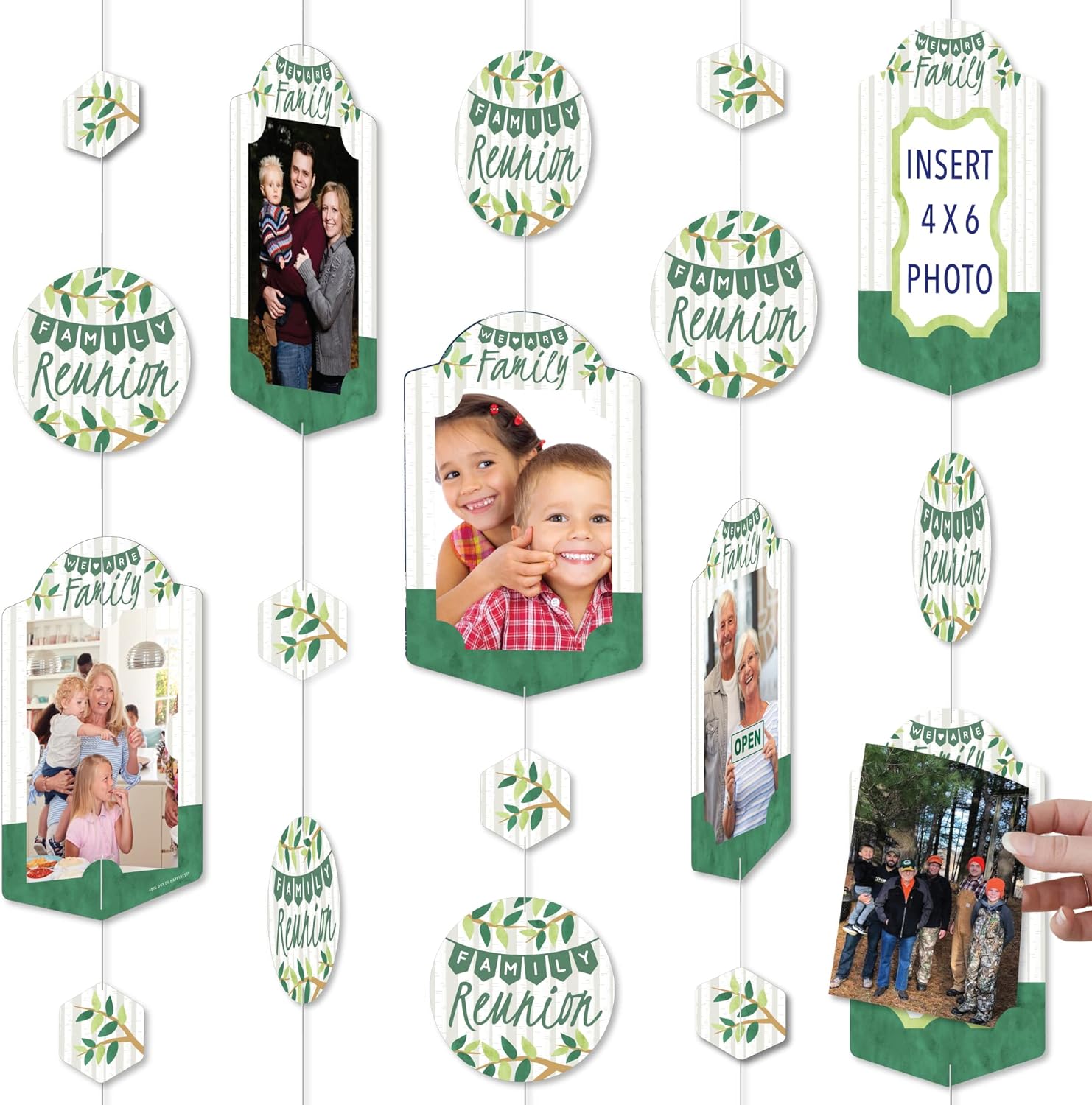 Amazon.com: Big Dot of Happiness Family Tree Reunion - Family Gathering ...