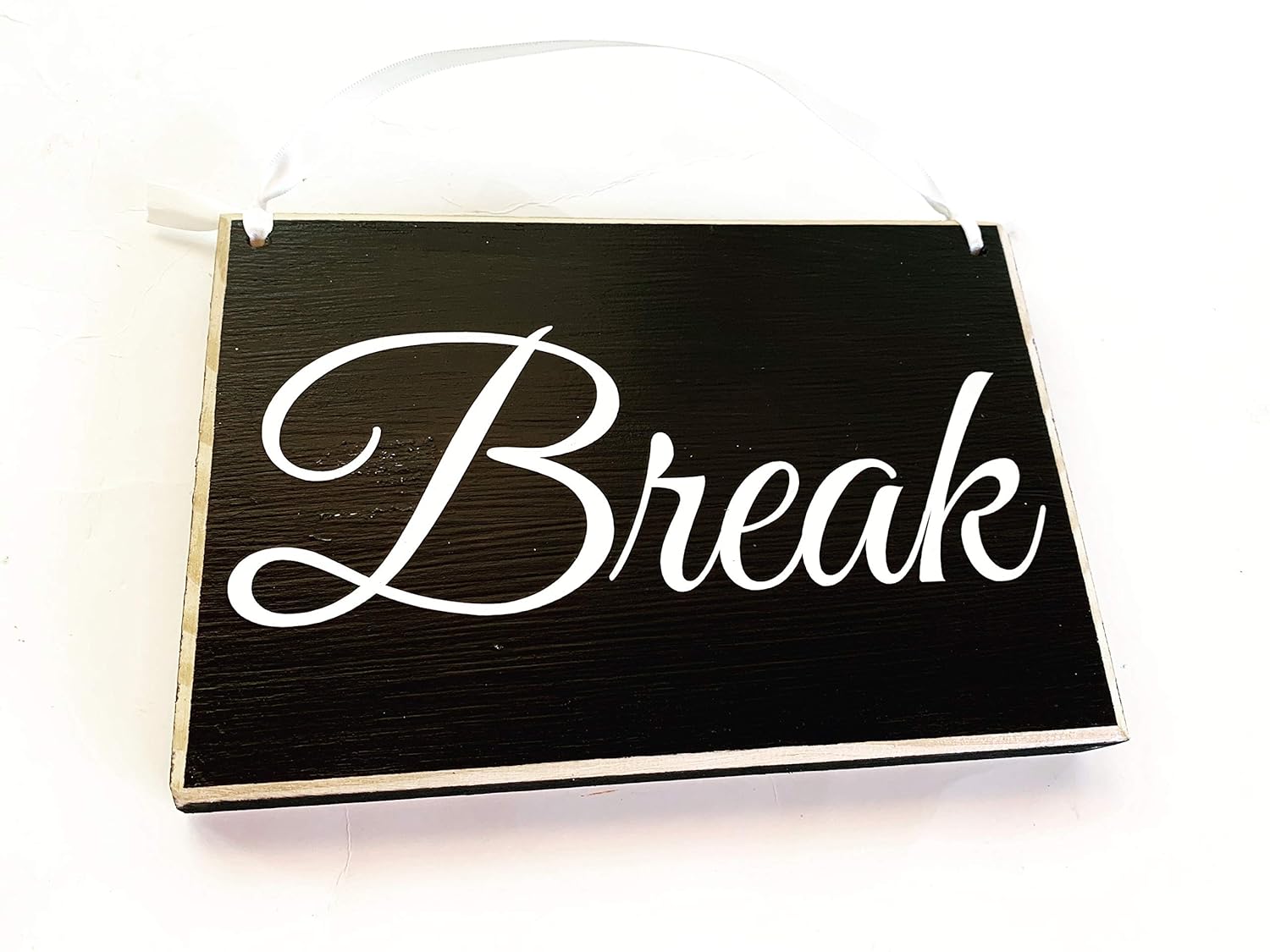 Amazon.com: 8x6 Break (Choose Color) Out to Lunch Be Back Shortly Soon ...