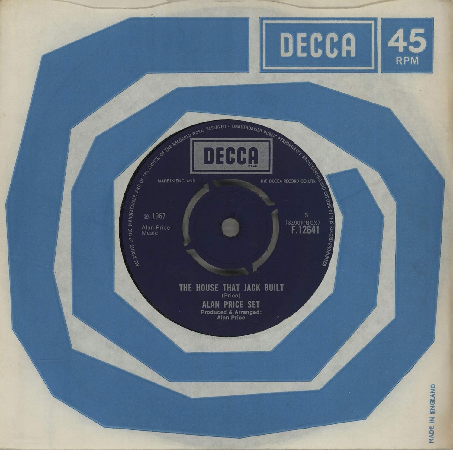 Alan Price Set - House That Jack Built - : Alan Price Set: Amazon.it ...