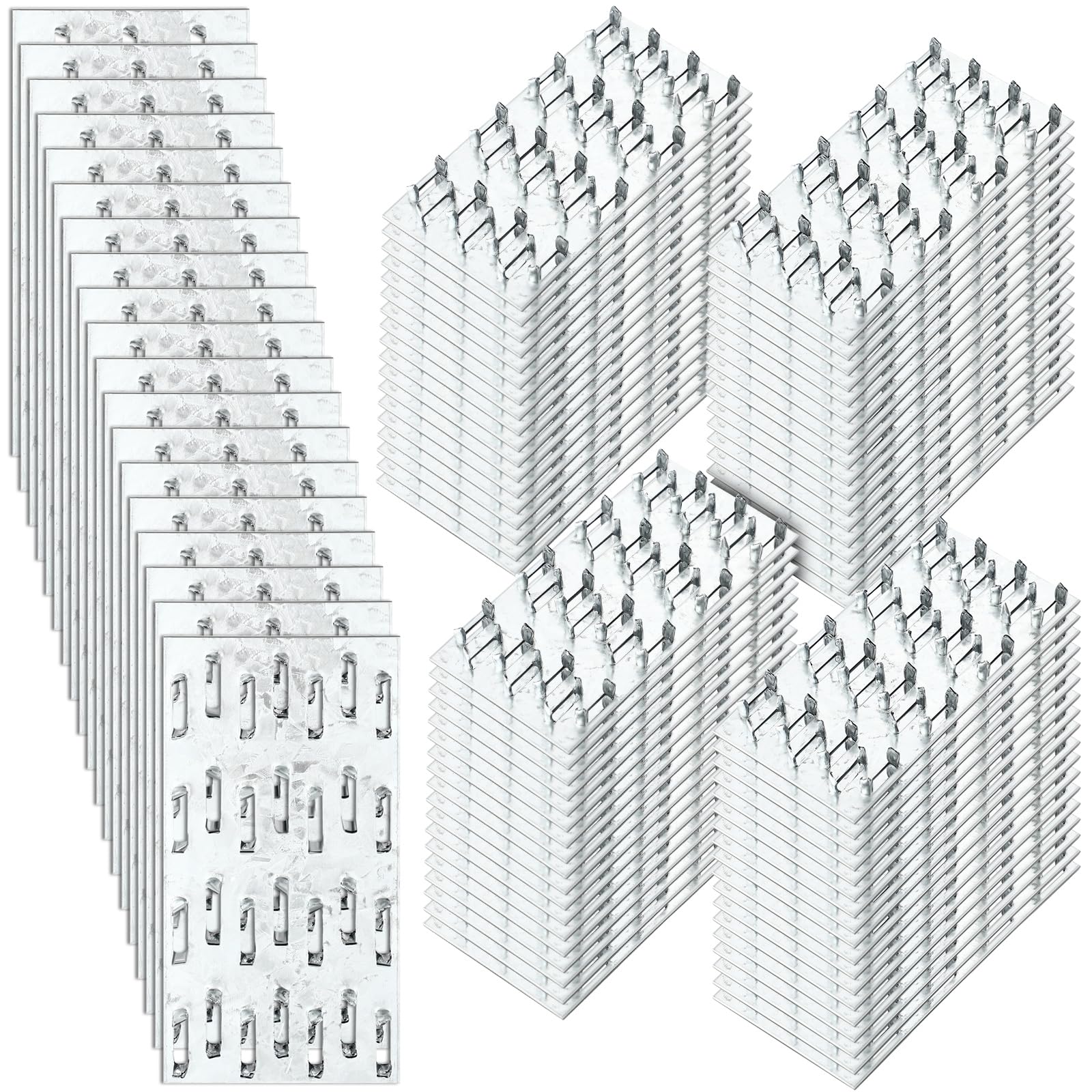 Amazon.com: Pronged Truss Plate Flat Mending Plates Truss Mending Plate ...