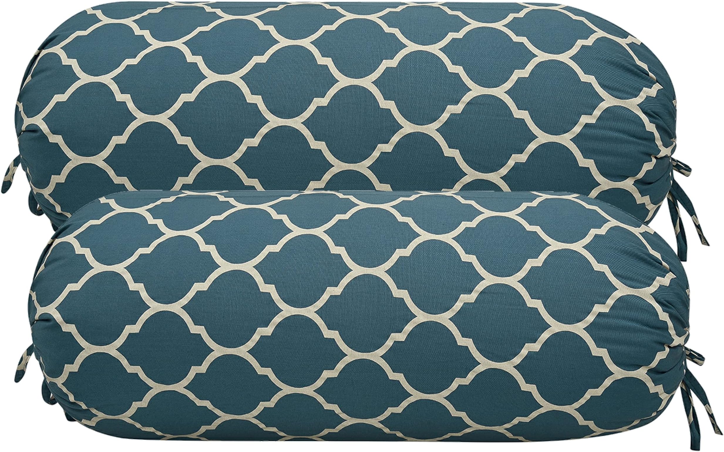 Buy SAJAVAT HOME Cotton Plain Bolster Pillow Cover |15x30 INCHES ...