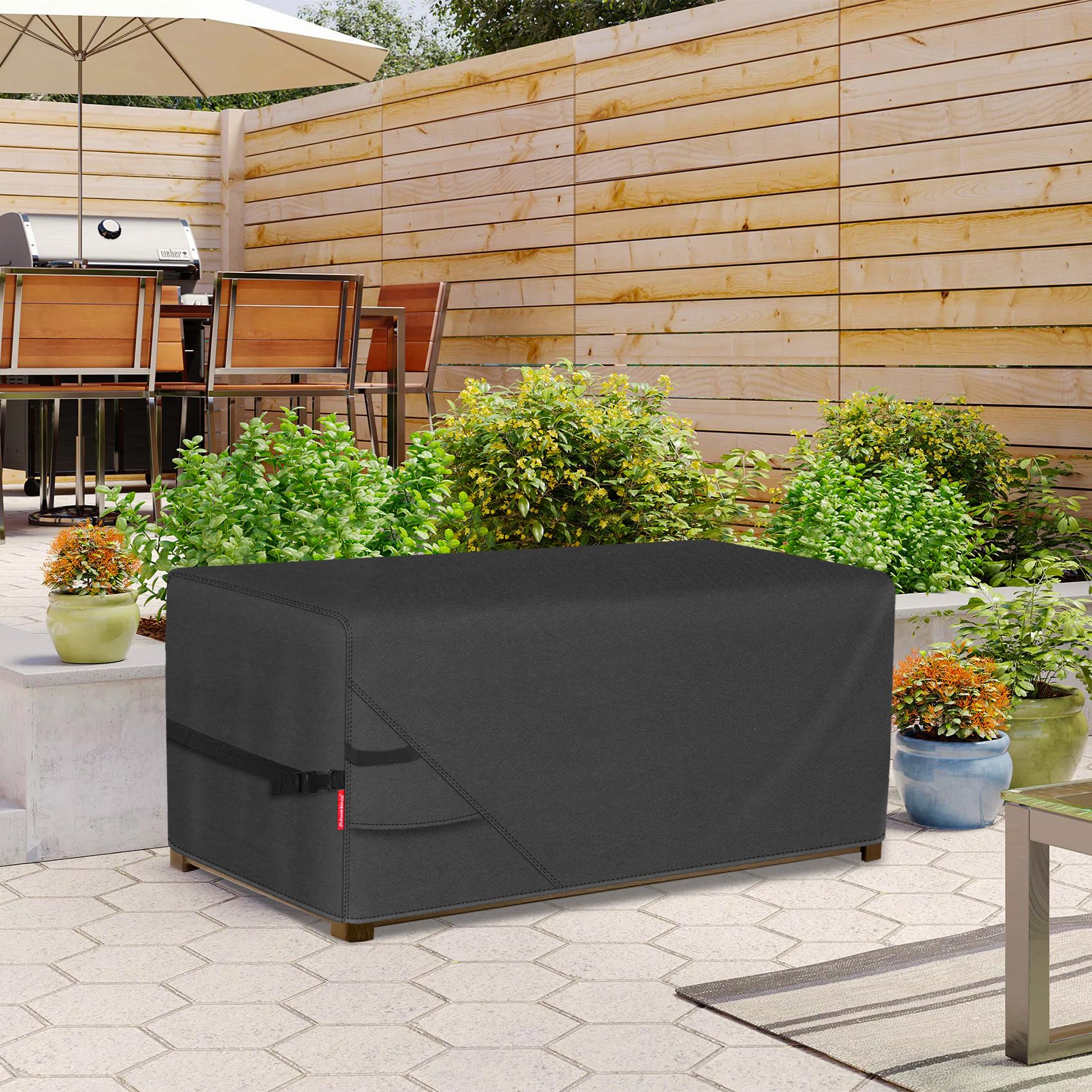 Snapklik.com : Patio Deck Box Storage Cover - 600D Outdoor Waterproof ...