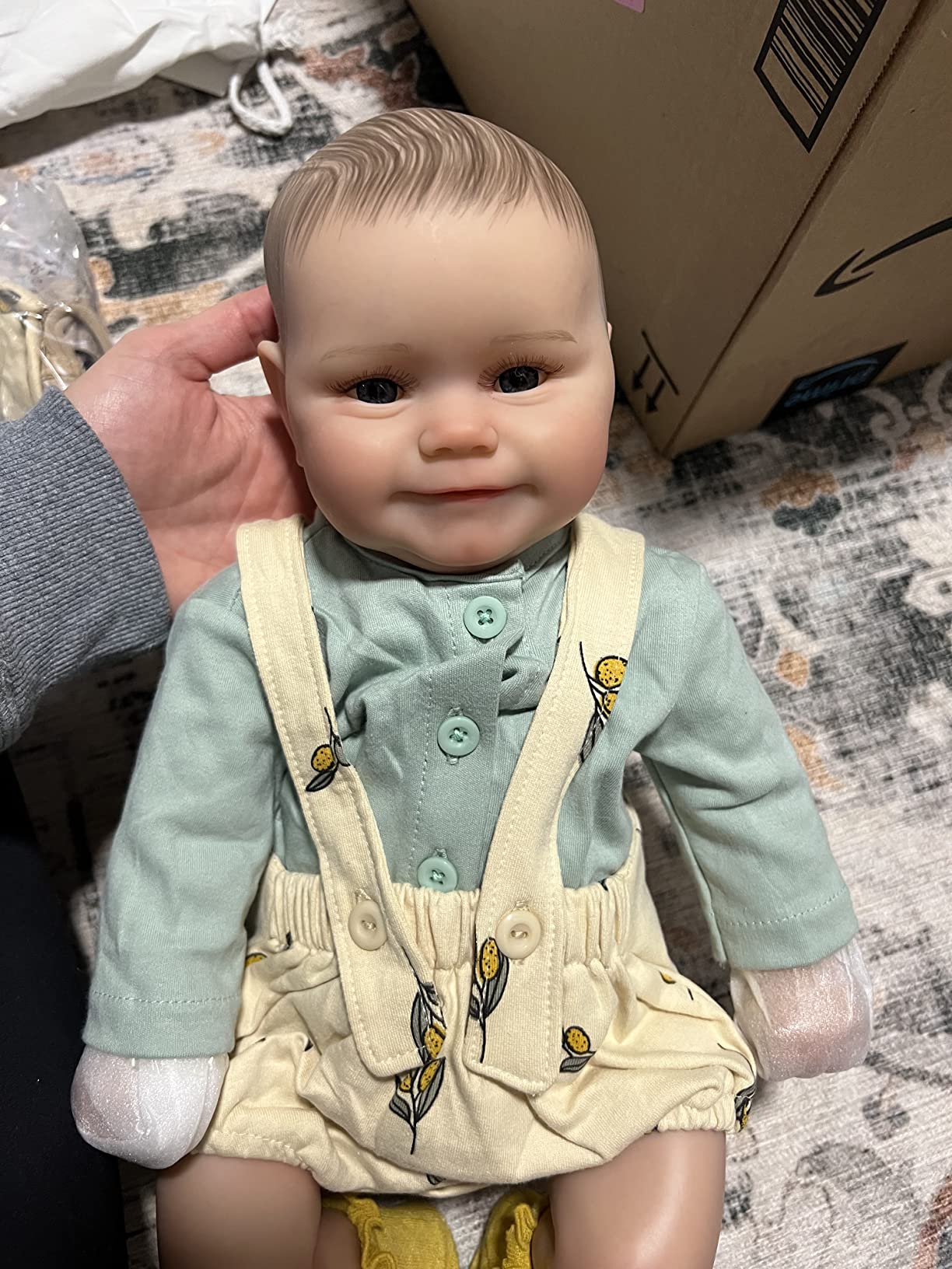 $9/mo - Finance Anano Reborn Baby Doll Newborn 20 Inches Silicone ...