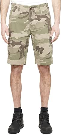 Wearfirst Men's Camo Cargo Shorts w/Stretch Micro Ripstop | Day Hiker ...