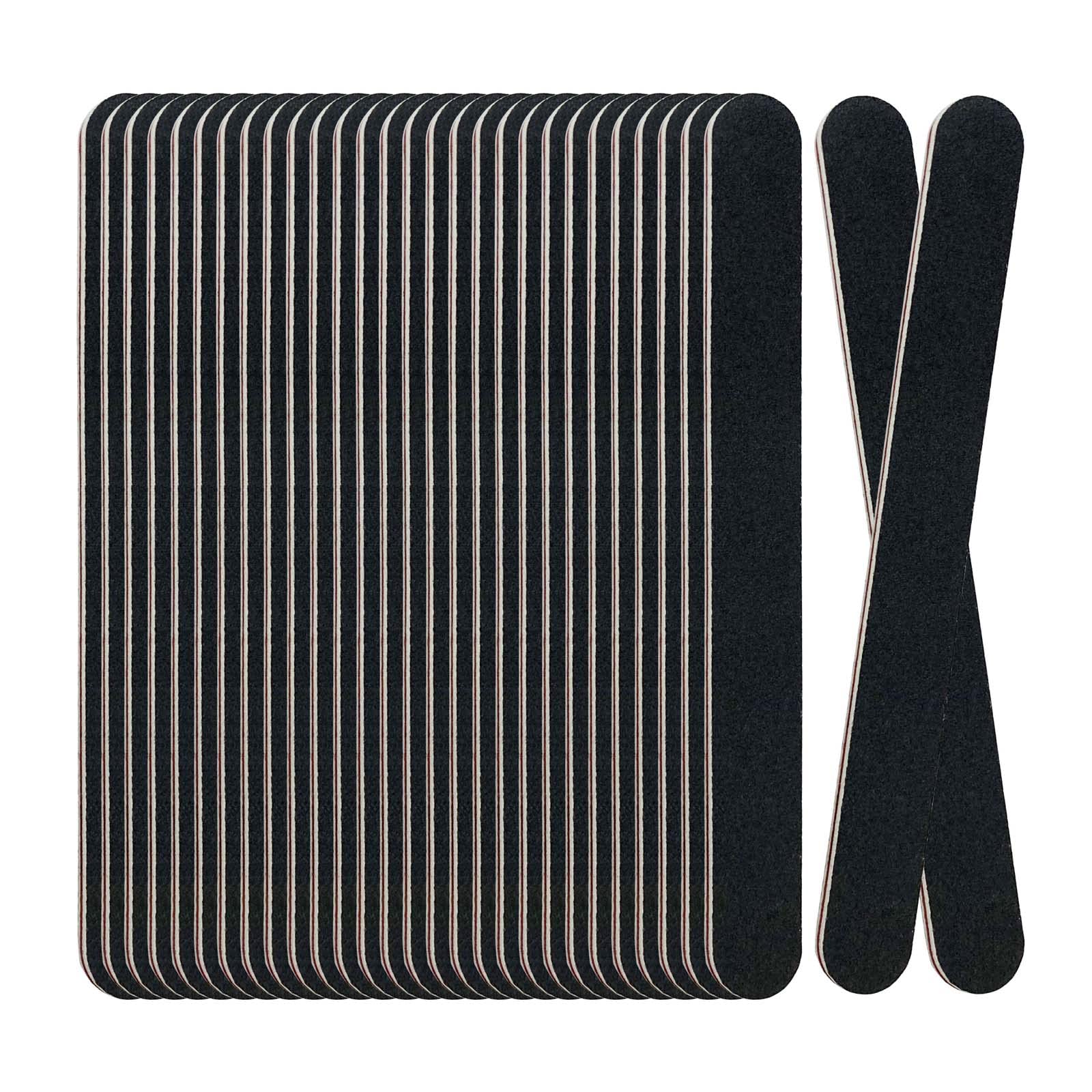Amazon.com : 30 Pack Nail File, 100/180 Grit Professional Emery Boards ...