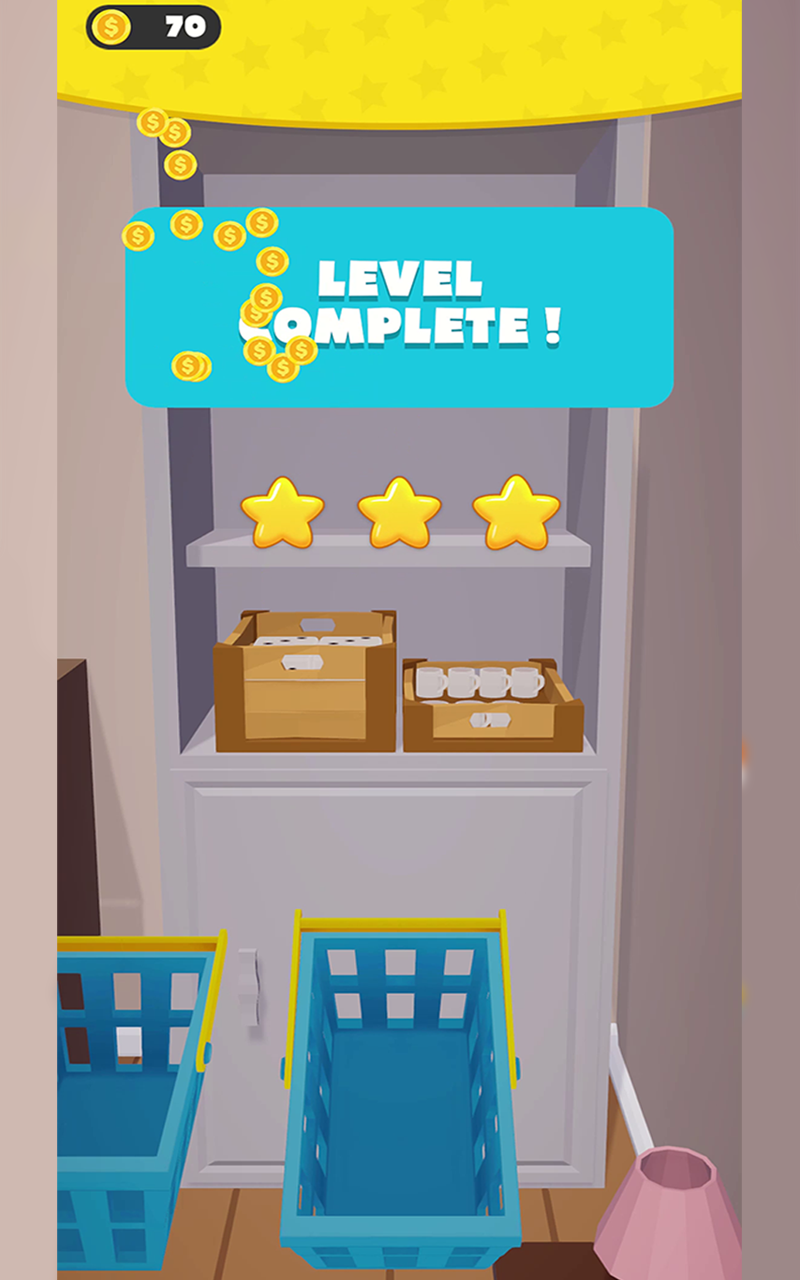 Fill The Fridge Cabinet Product Organizing 3D Fridge Organizing Game ...
