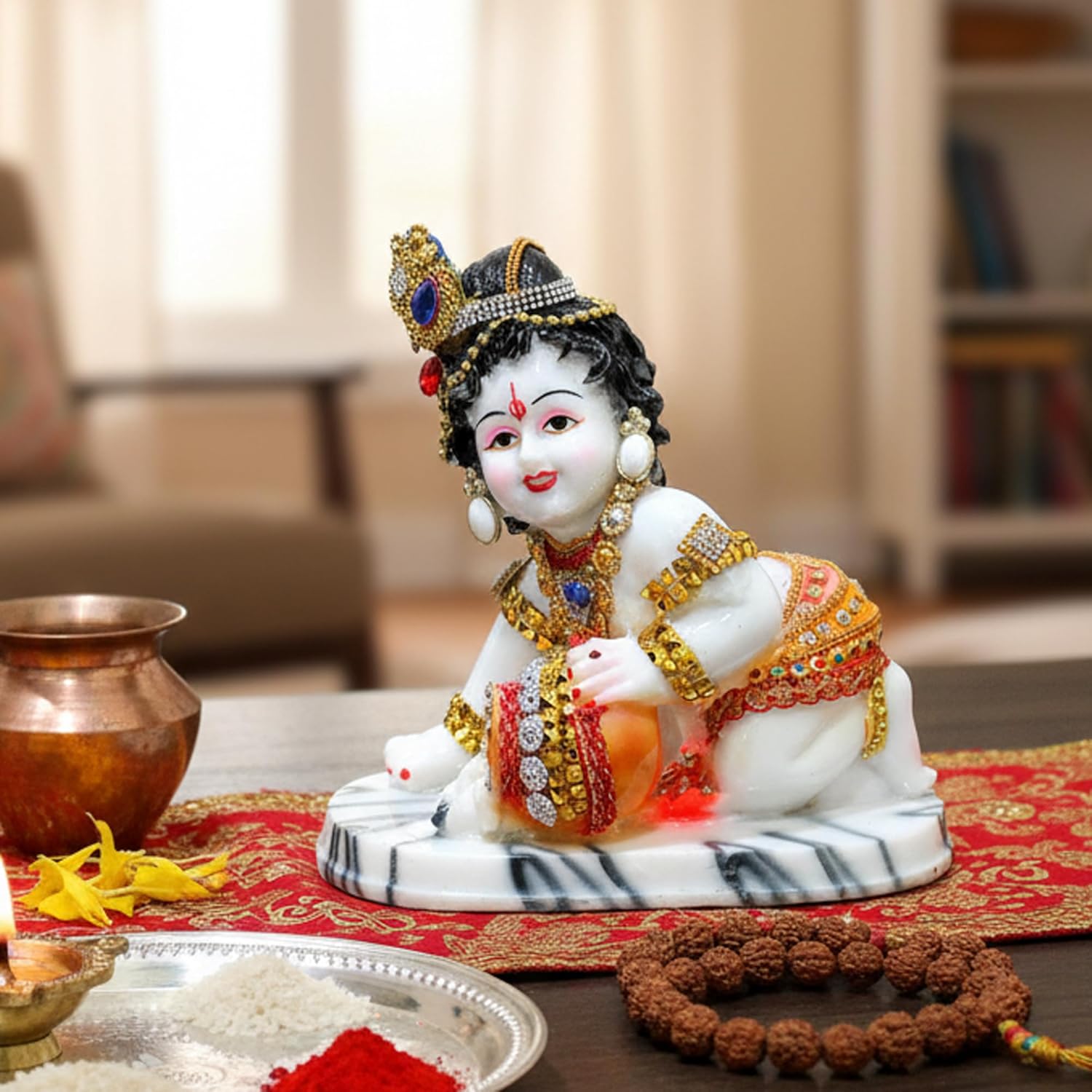 Buy ESPLANADE Baby Krishna Bal Kishan Bal Gopal Maakhan Chor Makhan ...