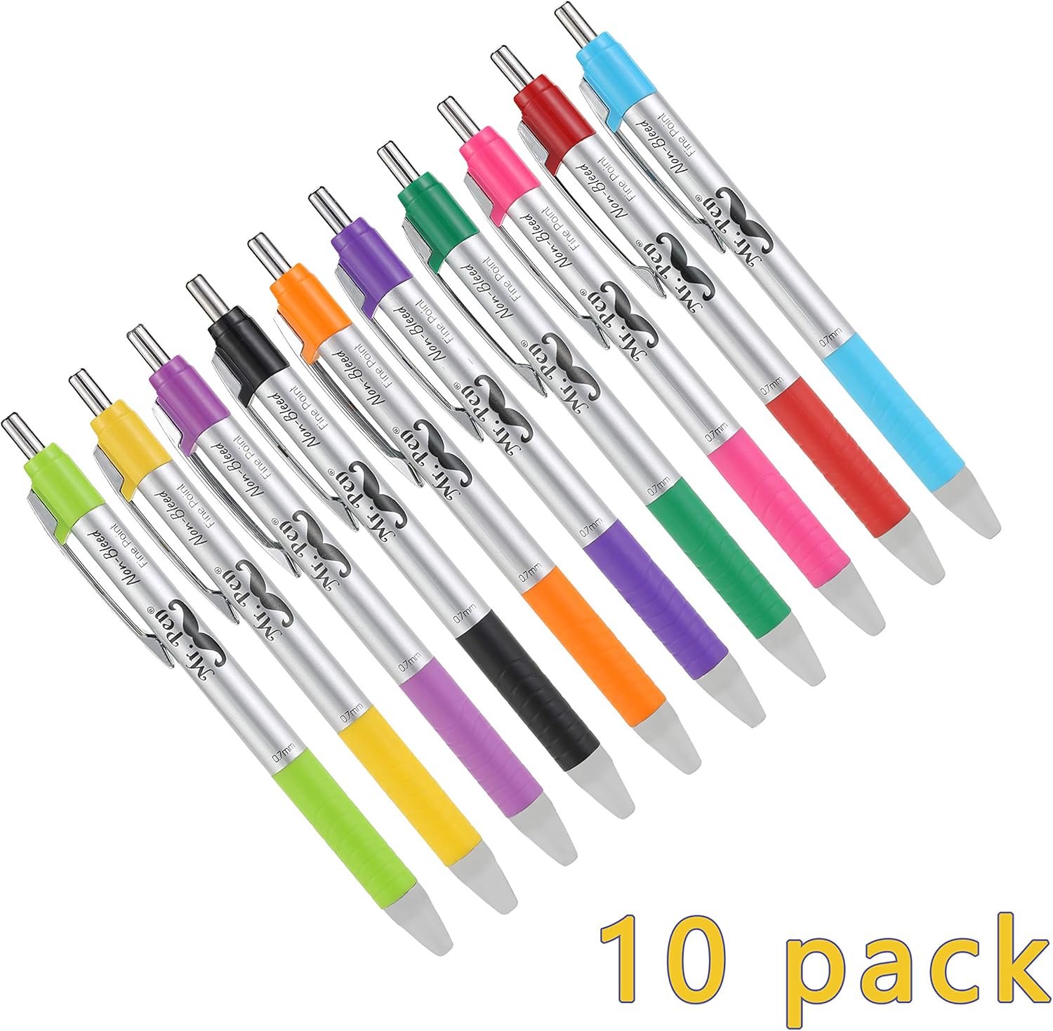 Buy Mr. Pen- Bible Pens, 10 Pack, Assorted Color Pens, Bible Pens No ...