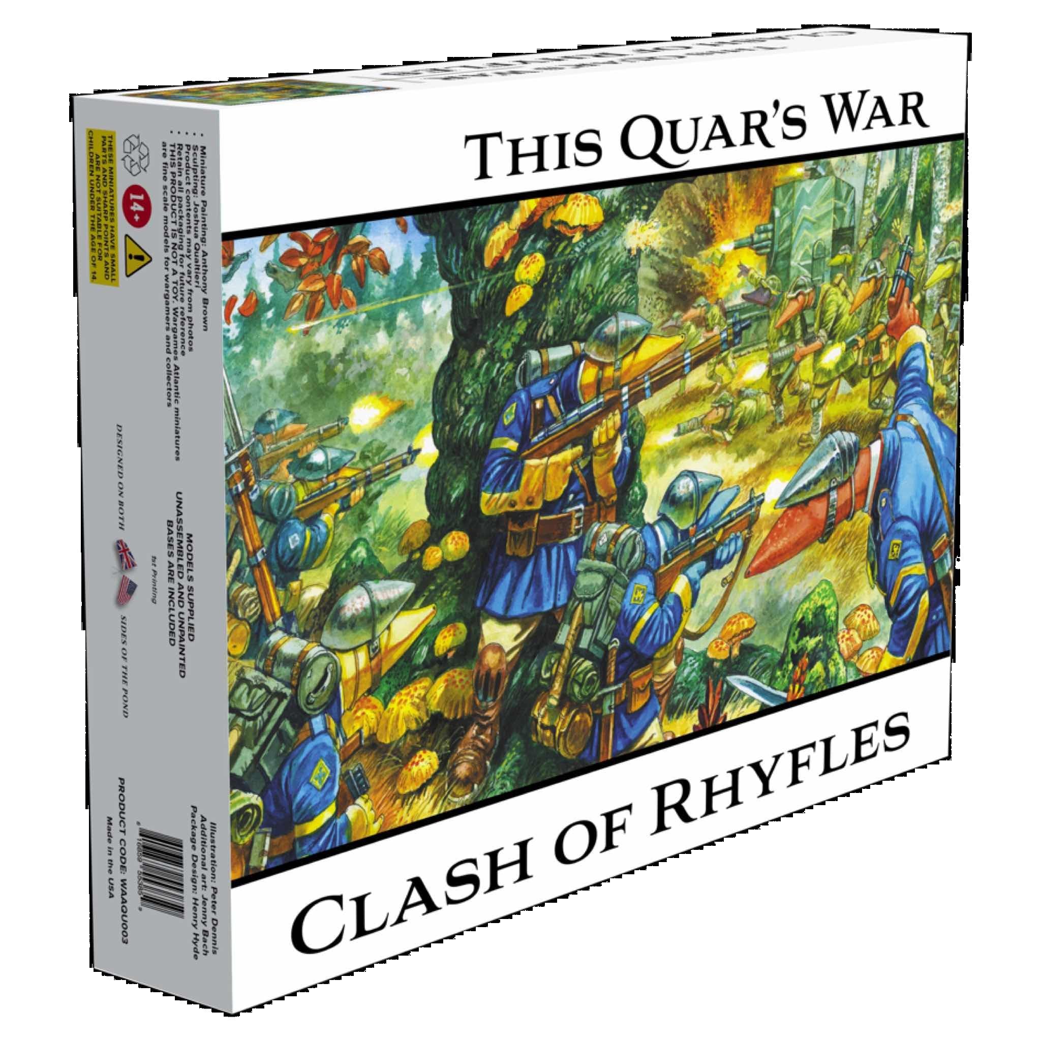 Wargames Atlantic This Quar's War: Clash of Rhyfles, Table-top game ...