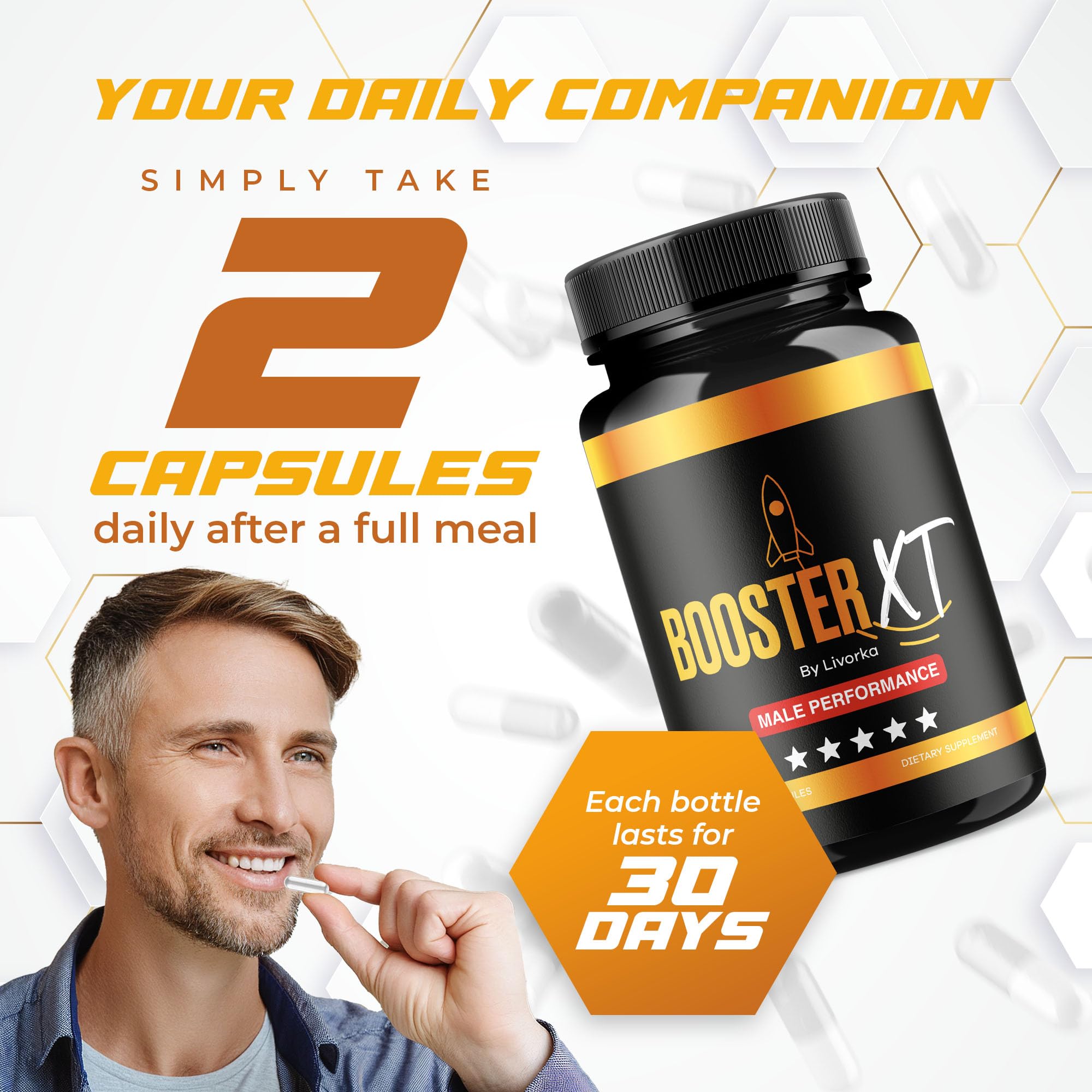 Snapklik.com : (5 Pack) Booster XT Capsules, Booster XT Advanced ...