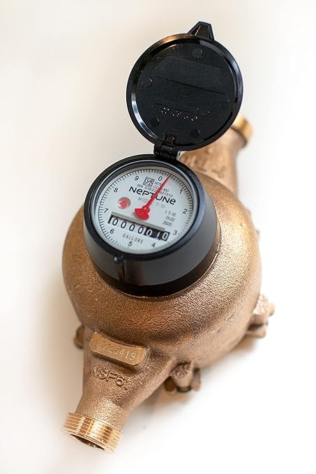 Neptune T-10 1" Potable Water Meter - Measuring in Gallons (Photo for ...