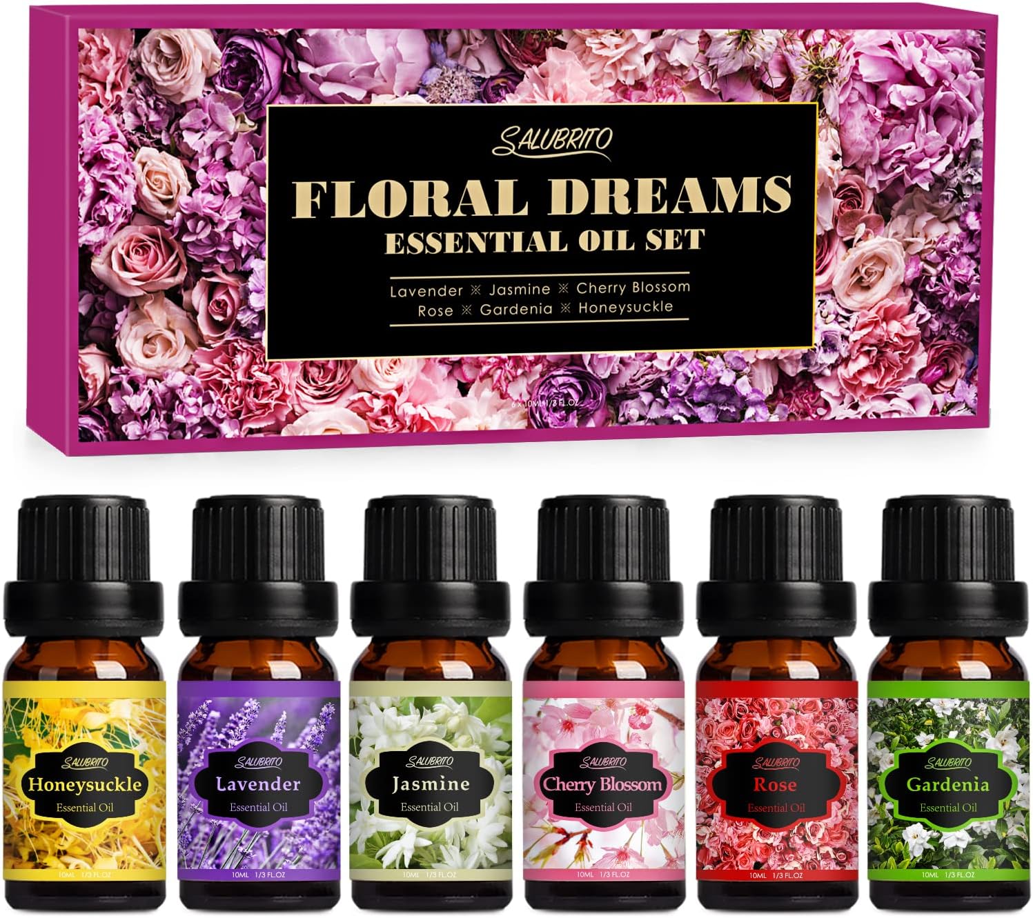 Amazon.com: Good Essential Oil Set – 6-Pack Floral Aromatherapy ...