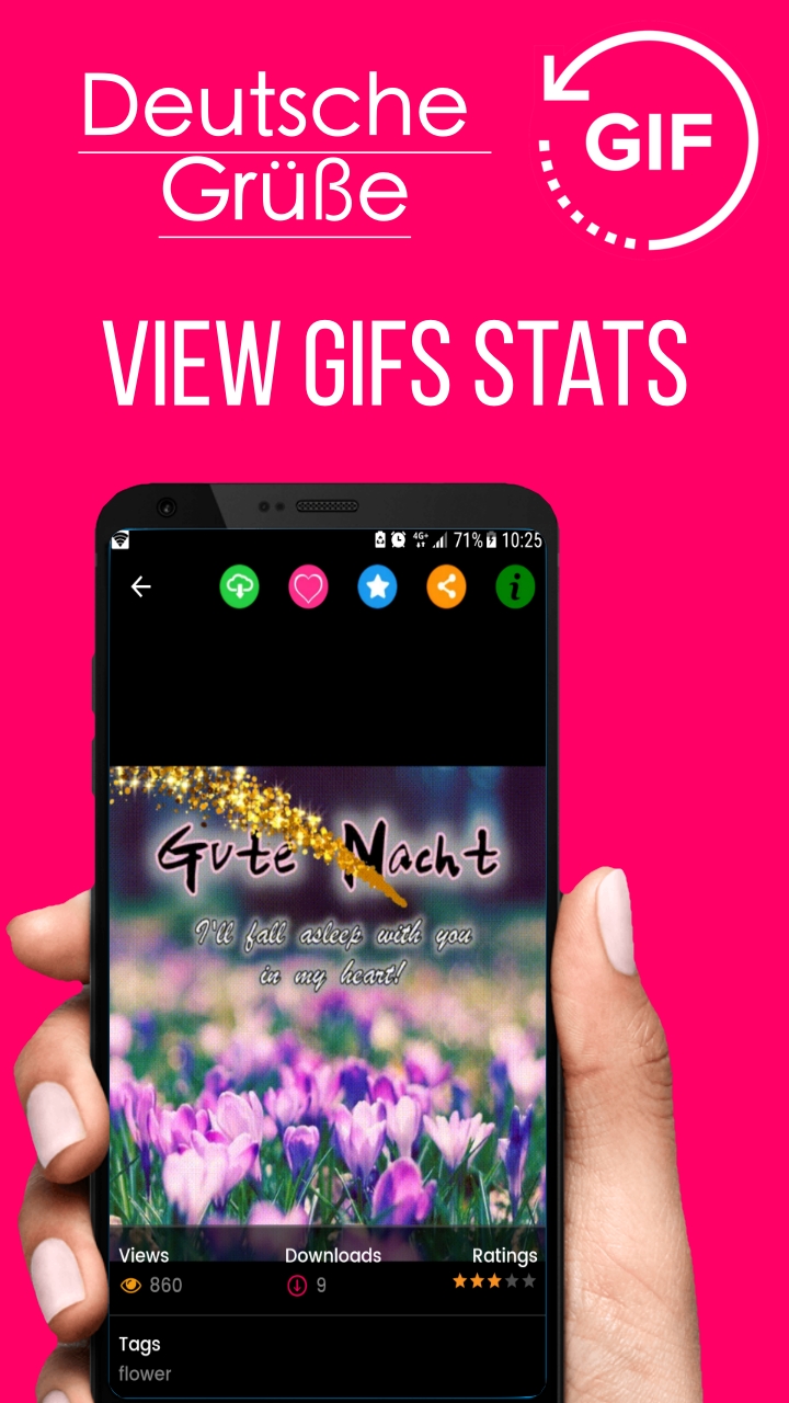 German Good Night & Sweet Dreams Gif Images - App on Amazon Appstore