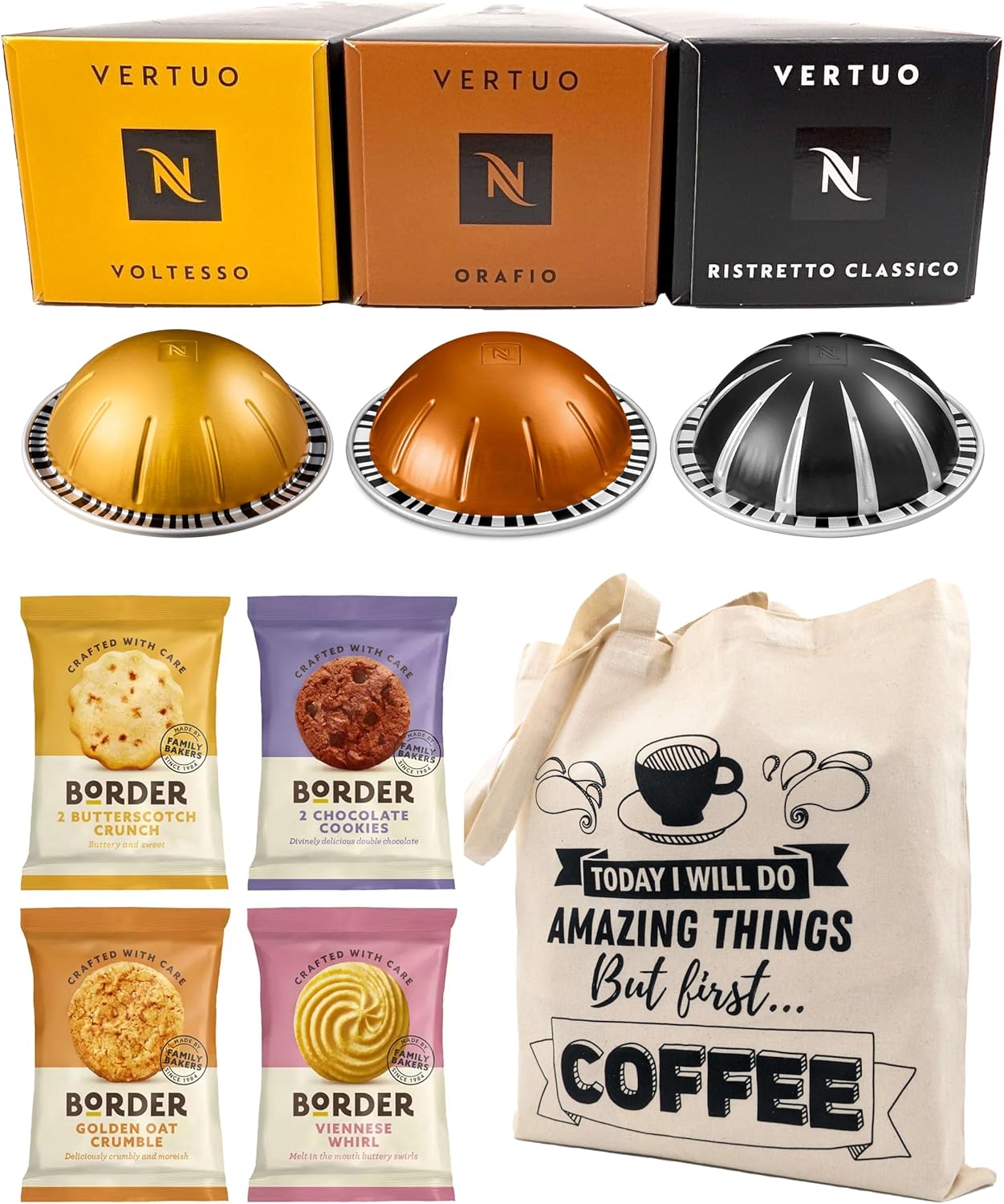 Nespresso Vertuo Coffee Capsules Espresso Selection - Voltesso, Orafio ...