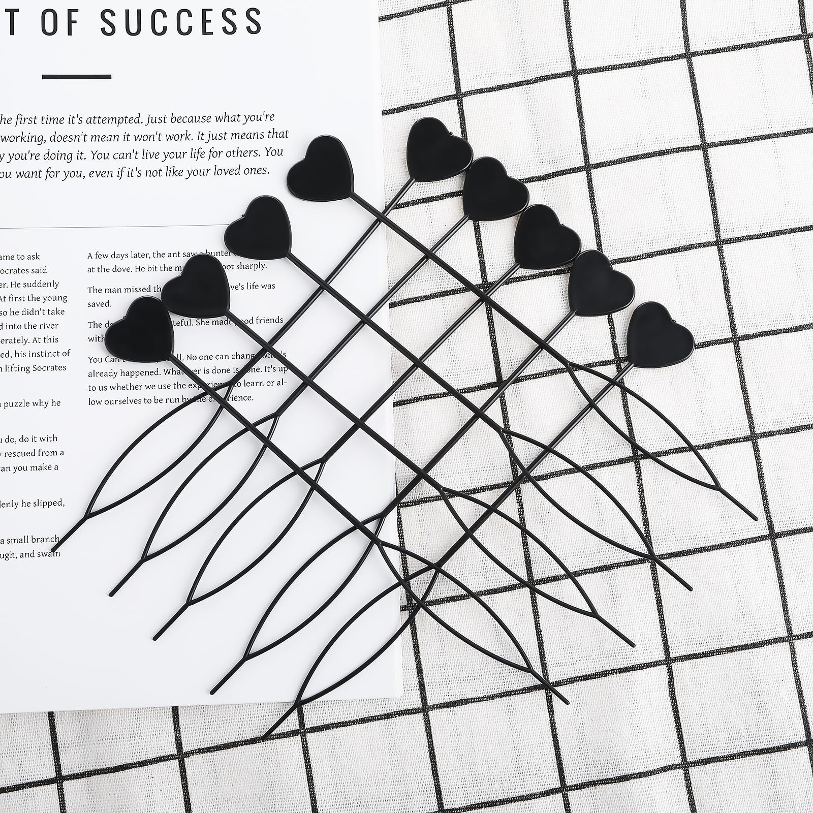 Amazon.com : 12Pcs Quick Hair Beader Tool Elastic Hair Braiding Set ...