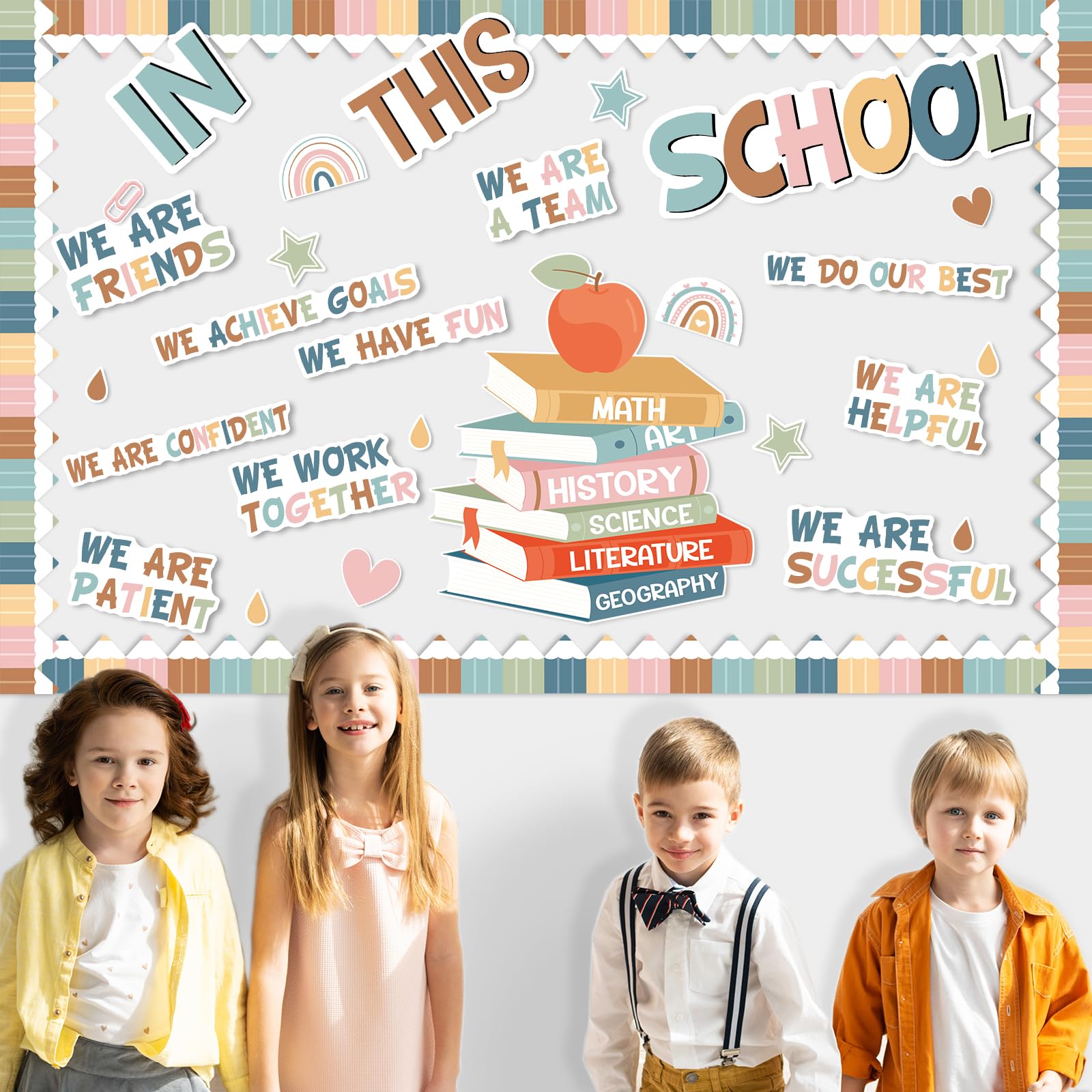 Boho Classroom Decor Boho Affirmation Station Bulletin Board - 120 ...