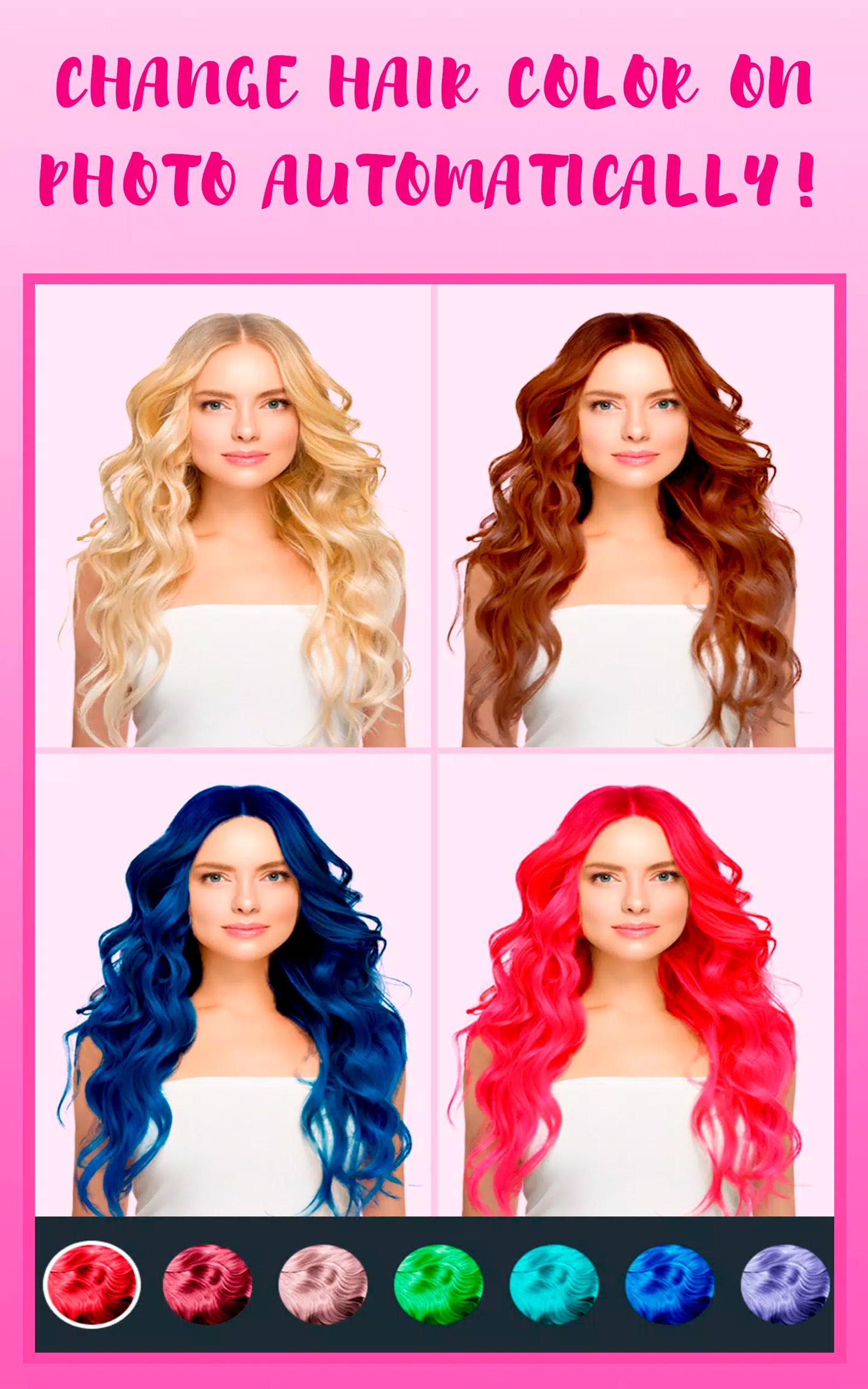 Hair Color Changer - App on Amazon Appstore
