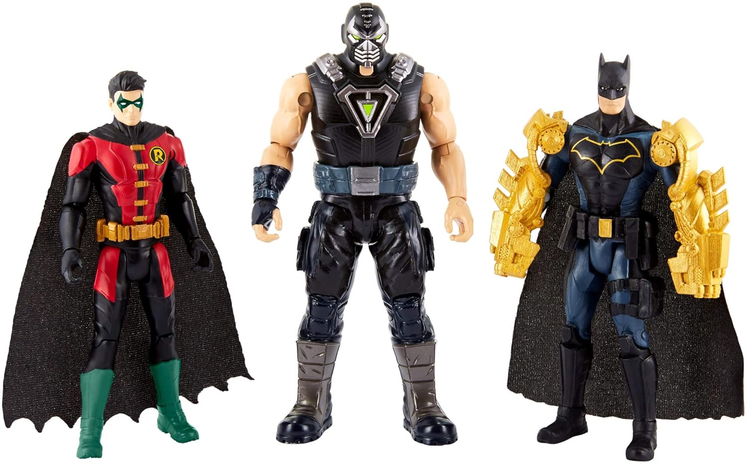 Buy Batman Missions Batman Robin Vs. Bane Figures 3-Pack Online at Low ...