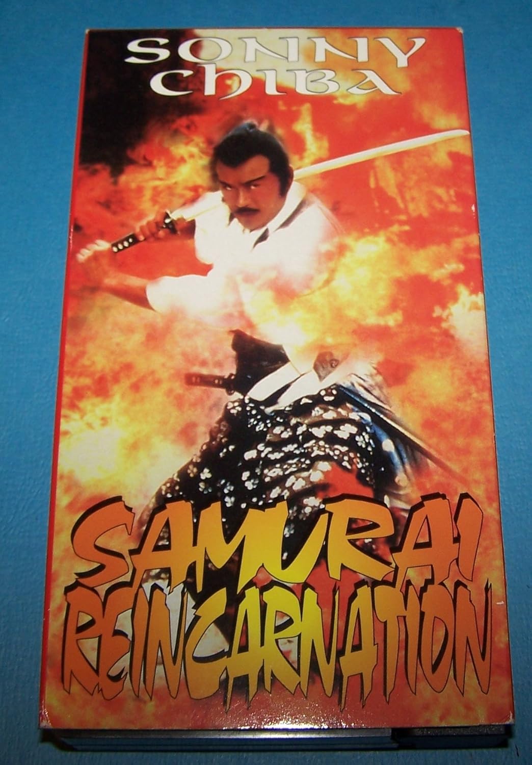 Amazon.com: Samurai Reincarnation [VHS] : Shin'ichi Chiba, Kenji Sawada ...