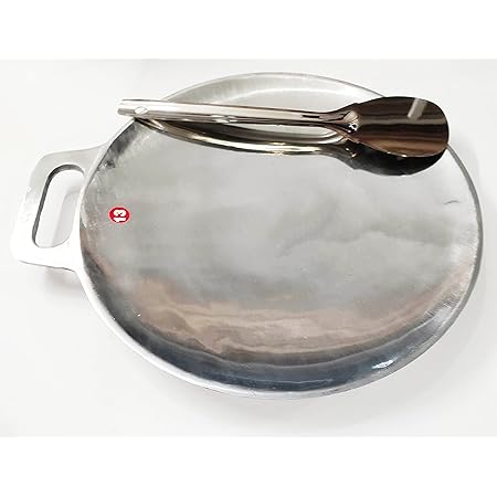 Buy Hanae Luvan Indolium Dosa Tawa with Handle | Flat Cookware Vessel ...