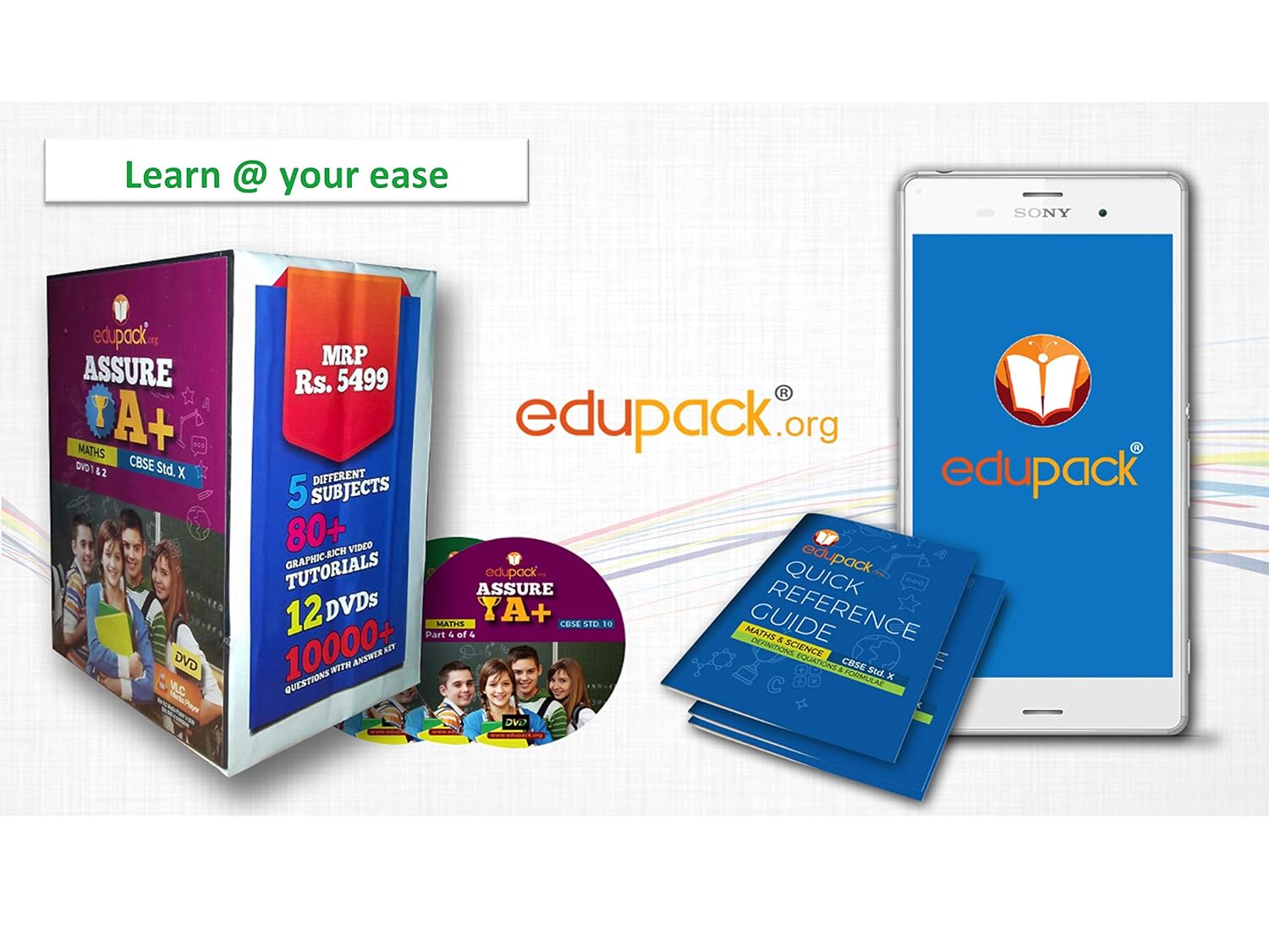 Edupack | Video tutorial DVDs | Class 10 CBSE : Amazon.in