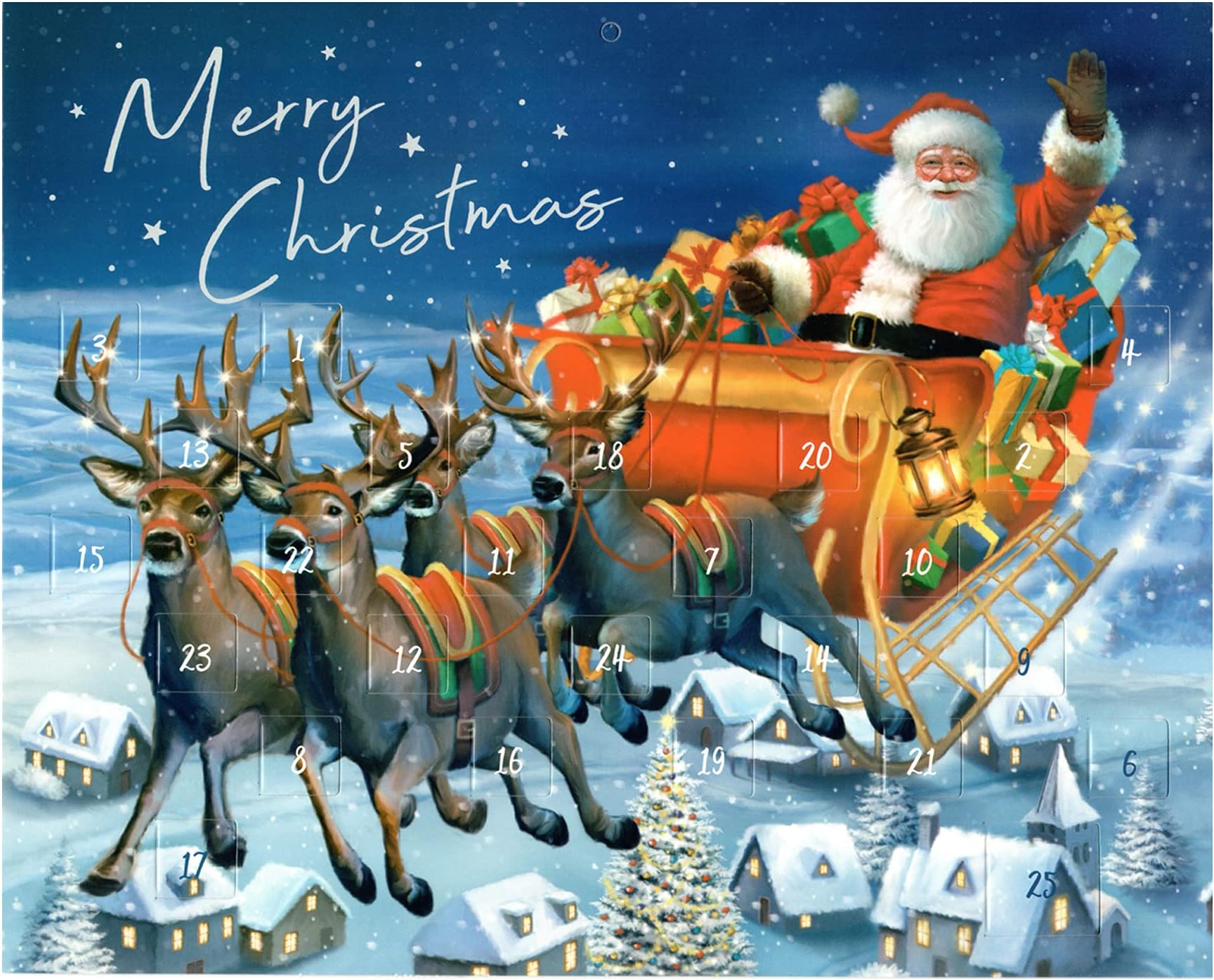 Advent Calendar "At the Townwall" : Amazon.co.uk: Stationery & Office ...