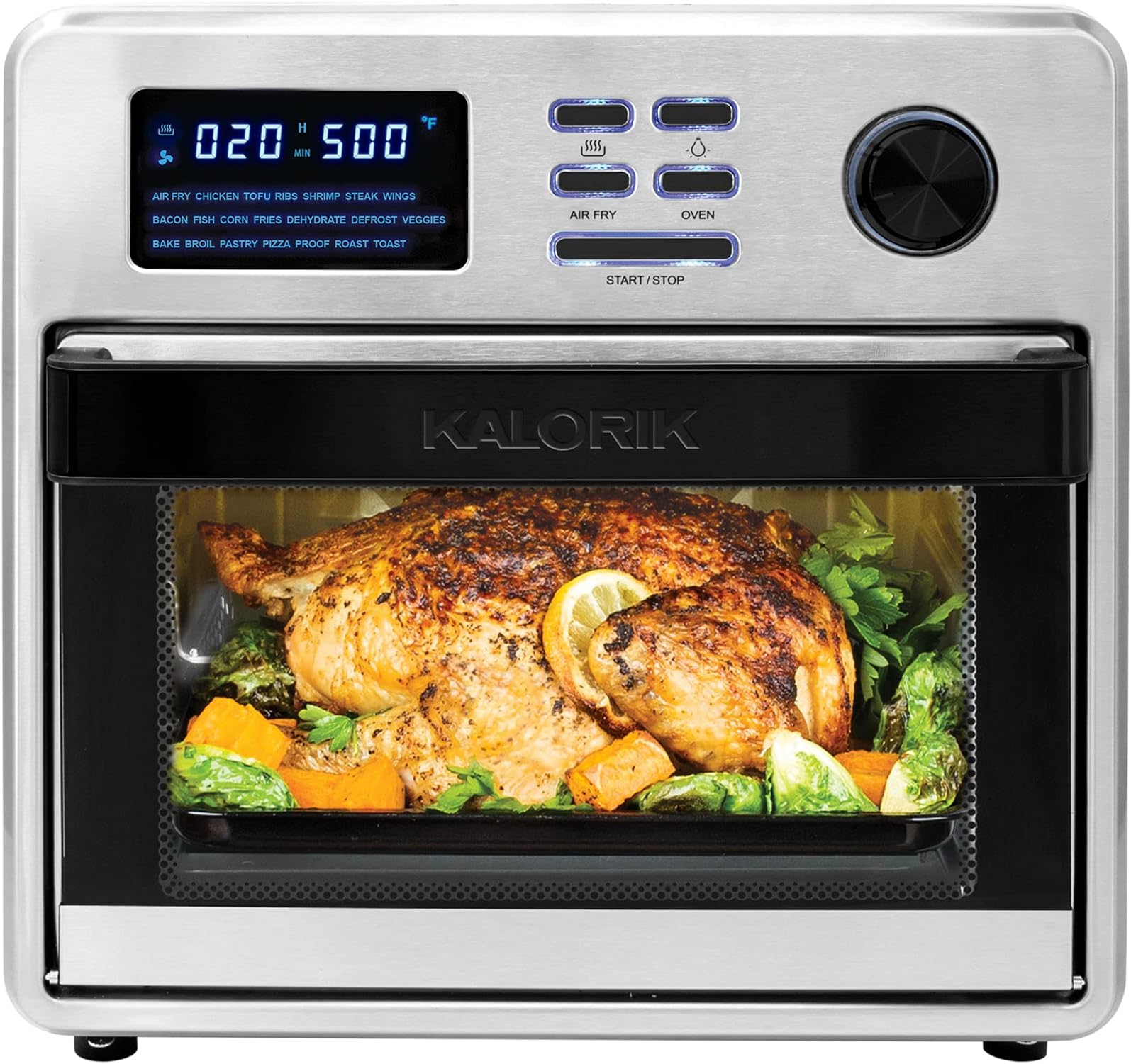 Kalorik MAXX Digital Air Fryer Oven, 16 Quart, 9-in-1 Countertop ...