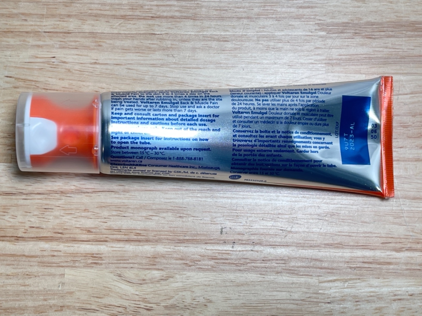 Voltaren Gel anti-douleur pour les douleurs dorsales, articulaires et ...