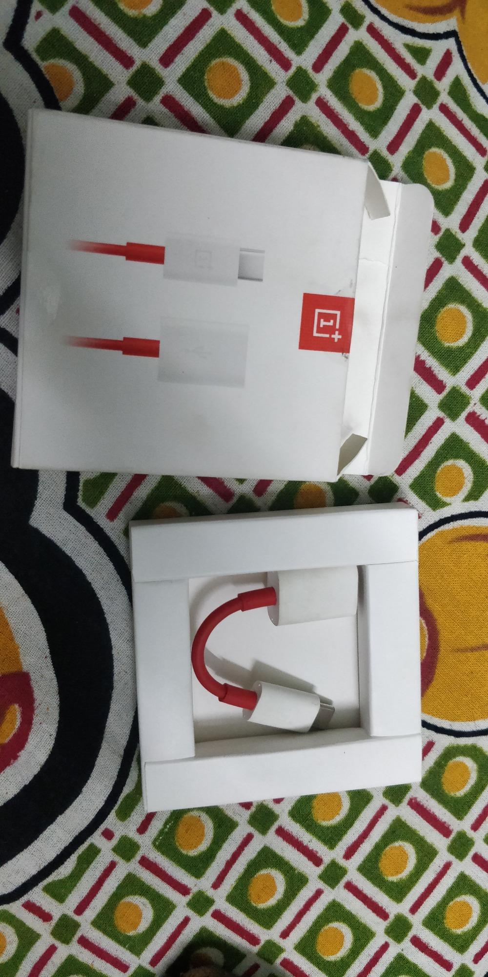 OnePlus 202003601 Type-C OTG Cable - 0.36 Feet (0.11 Meters) - (Red ...