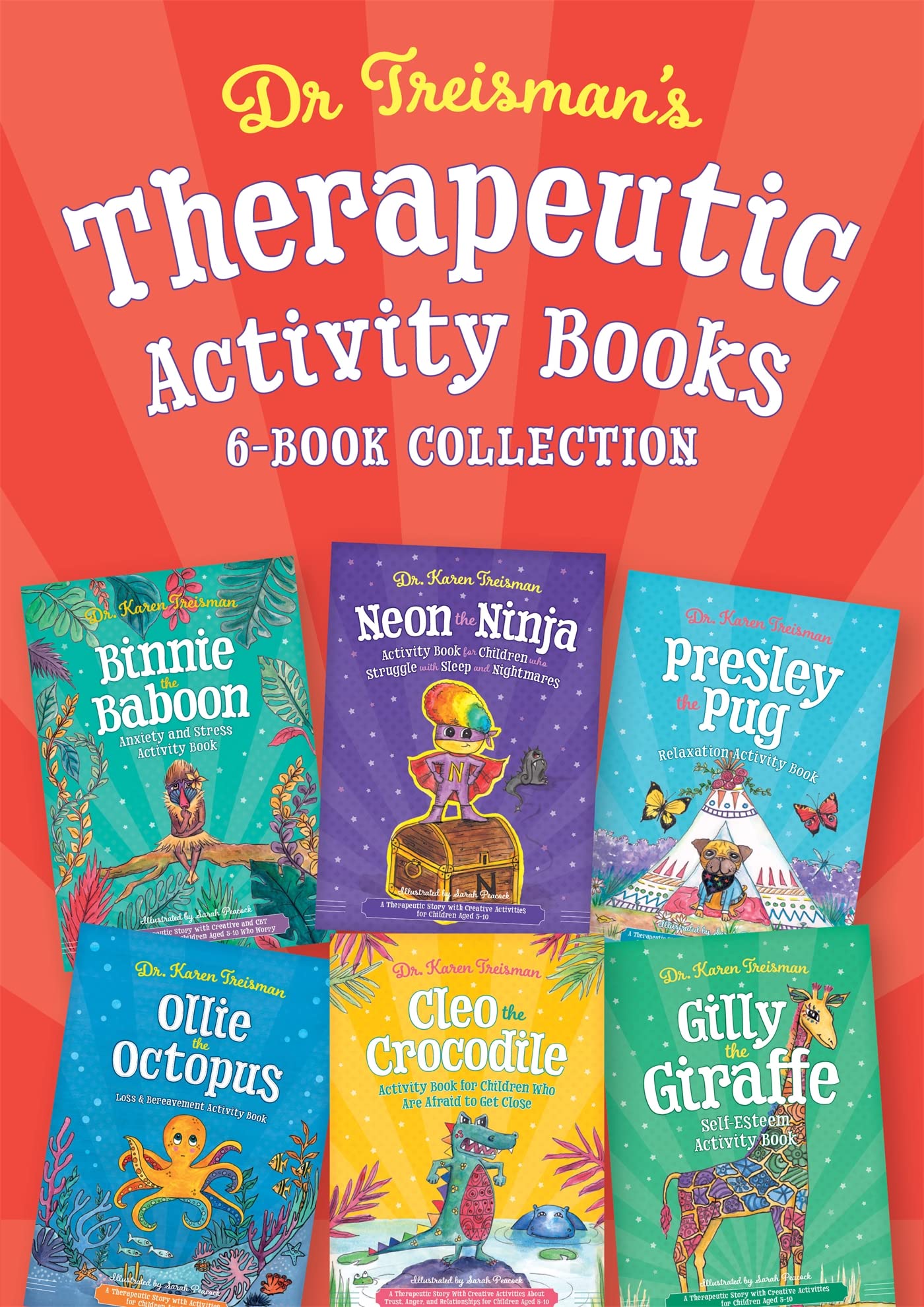 Dr. Treisman's Therapeutic Activity Books: 6-Book Collection : Treisman ...
