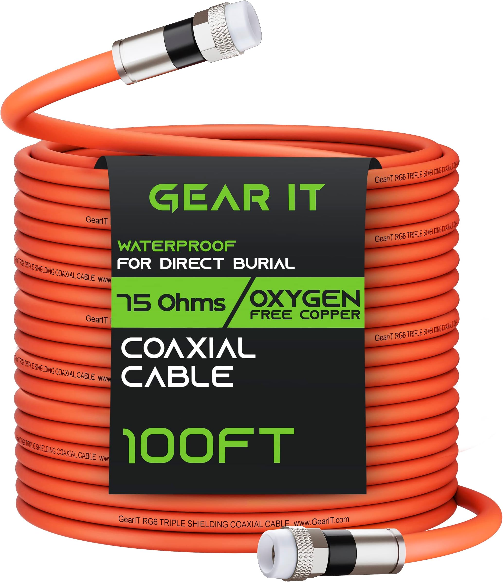 Amazon.com: Cables Direct Online RG6 500ft Dual Shield Coaxial Cable ...