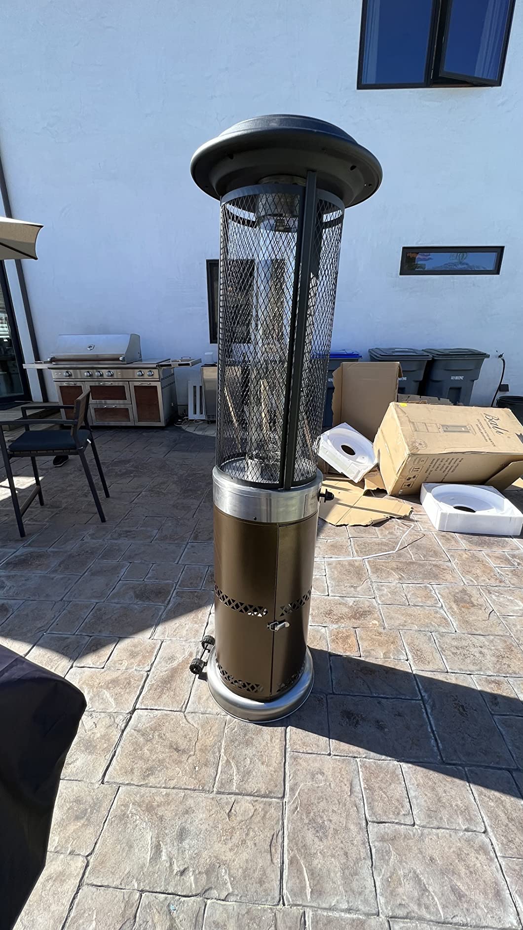 $13/mo - Finance BALI OUTDOORS Patio Heater Floor-Standing Propane ...
