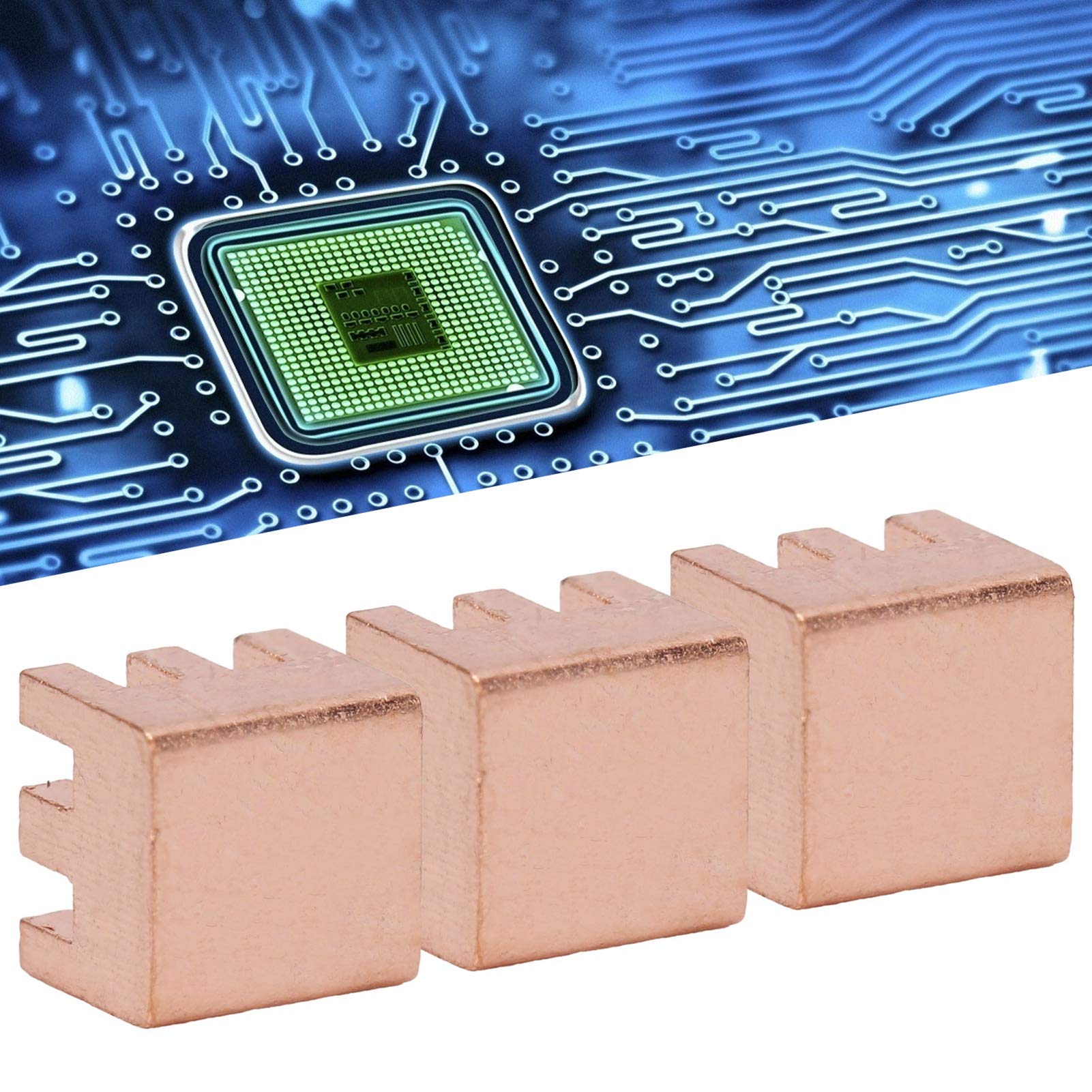 Buy Heating Radiator, 10 PCS Brass Mini Radiator for Electron Tubes for ...